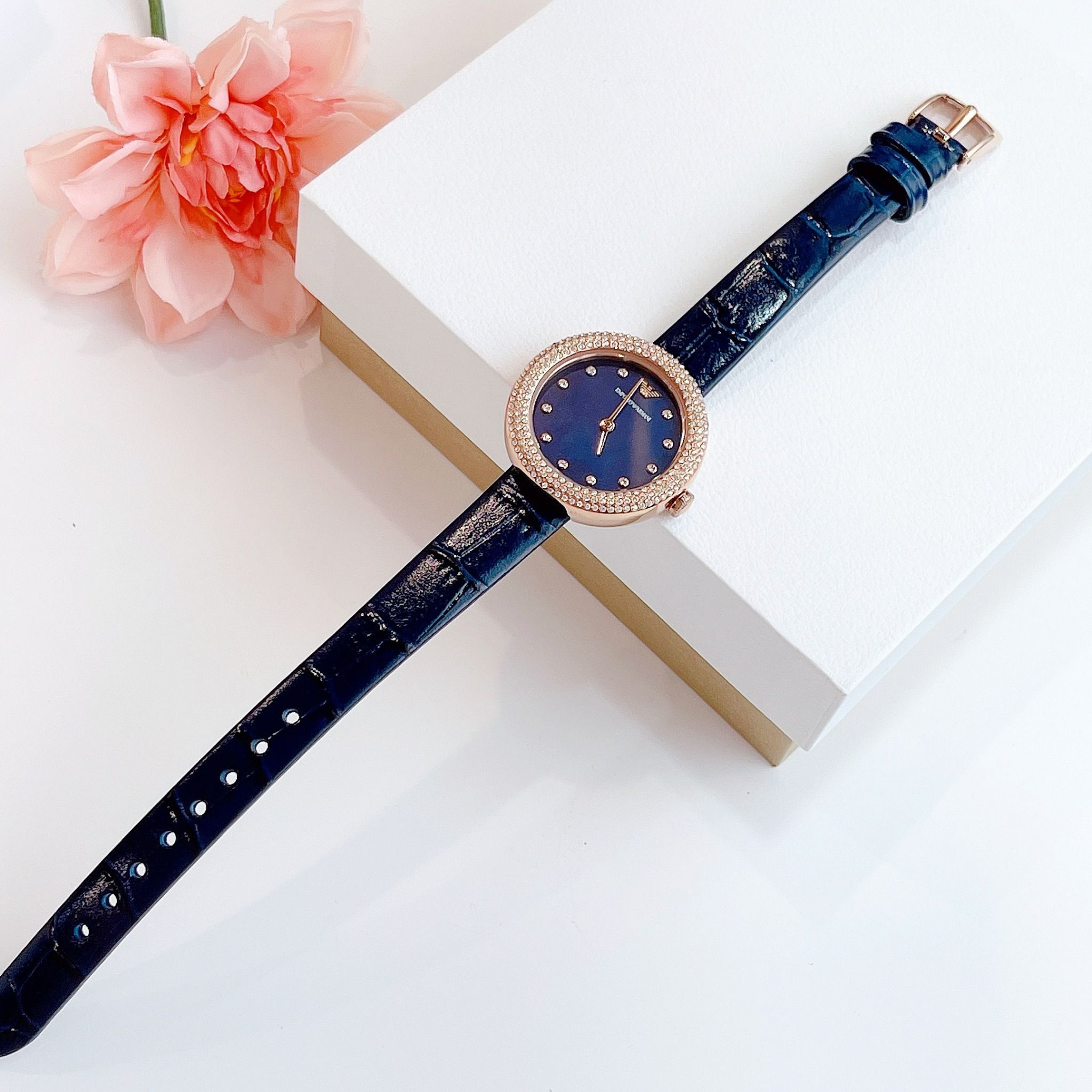 Emporio Armani Quartz AR11434 Rosa - Đồng Hồ Nữ - Chính Hãng Giá Tốt ...