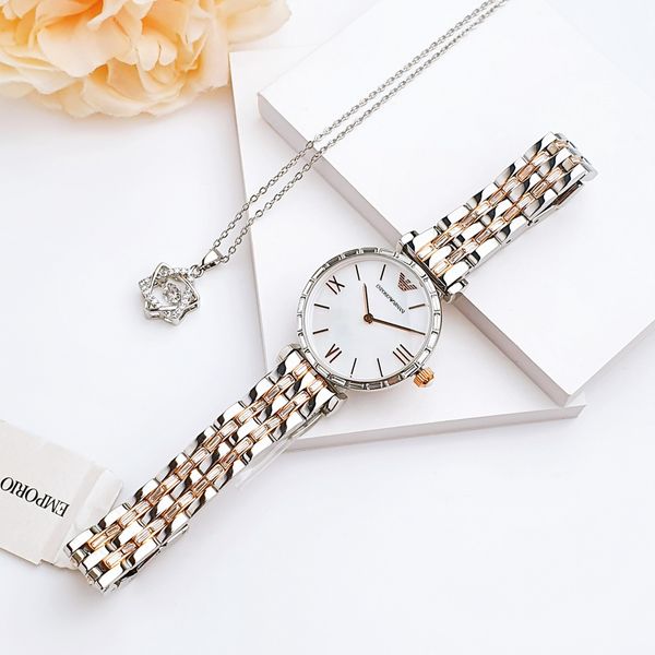 Emporio Armani Quartz AR11290 Mother of Pearl - Đồng Hồ Nữ Chính Hãng ...