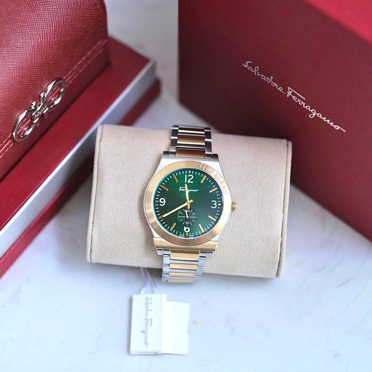 Salvatore Ferragamo SFML00222 Gancini Watch 41mm – PhongWatch