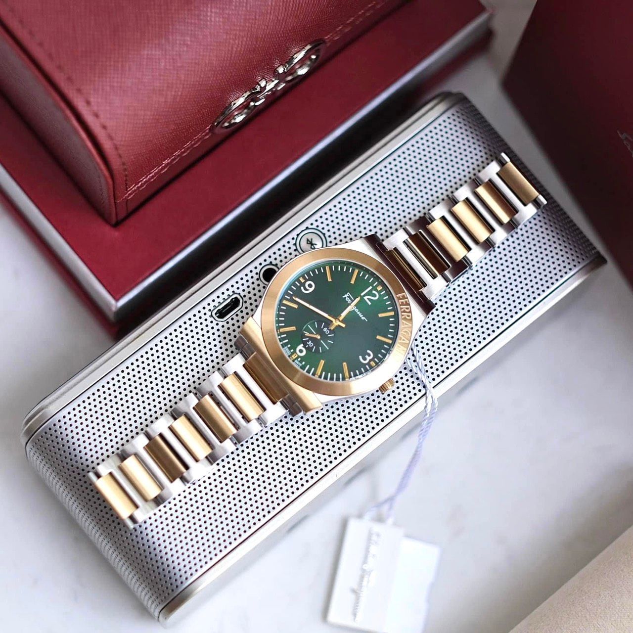 Salvatore Ferragamo SFML00222 Gancini Watch 41mm – PhongWatch