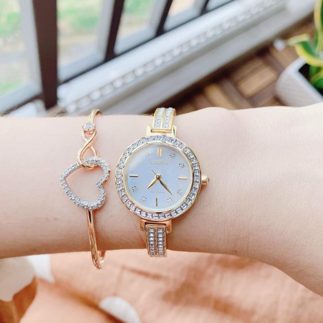 Citizen Eco-Drive EM0862-56D - Đồng Hồ Nữ - Chính Hãng Giá Tốt – PhongWatch