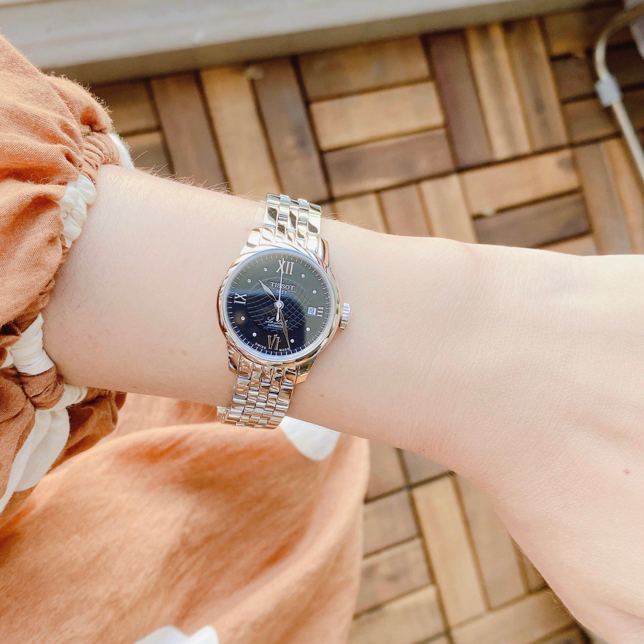 Tissot Automatic T006.407.11.053.00 ( Nam ) - T41.1.183.56 ( Nữ ) - Đồ ...