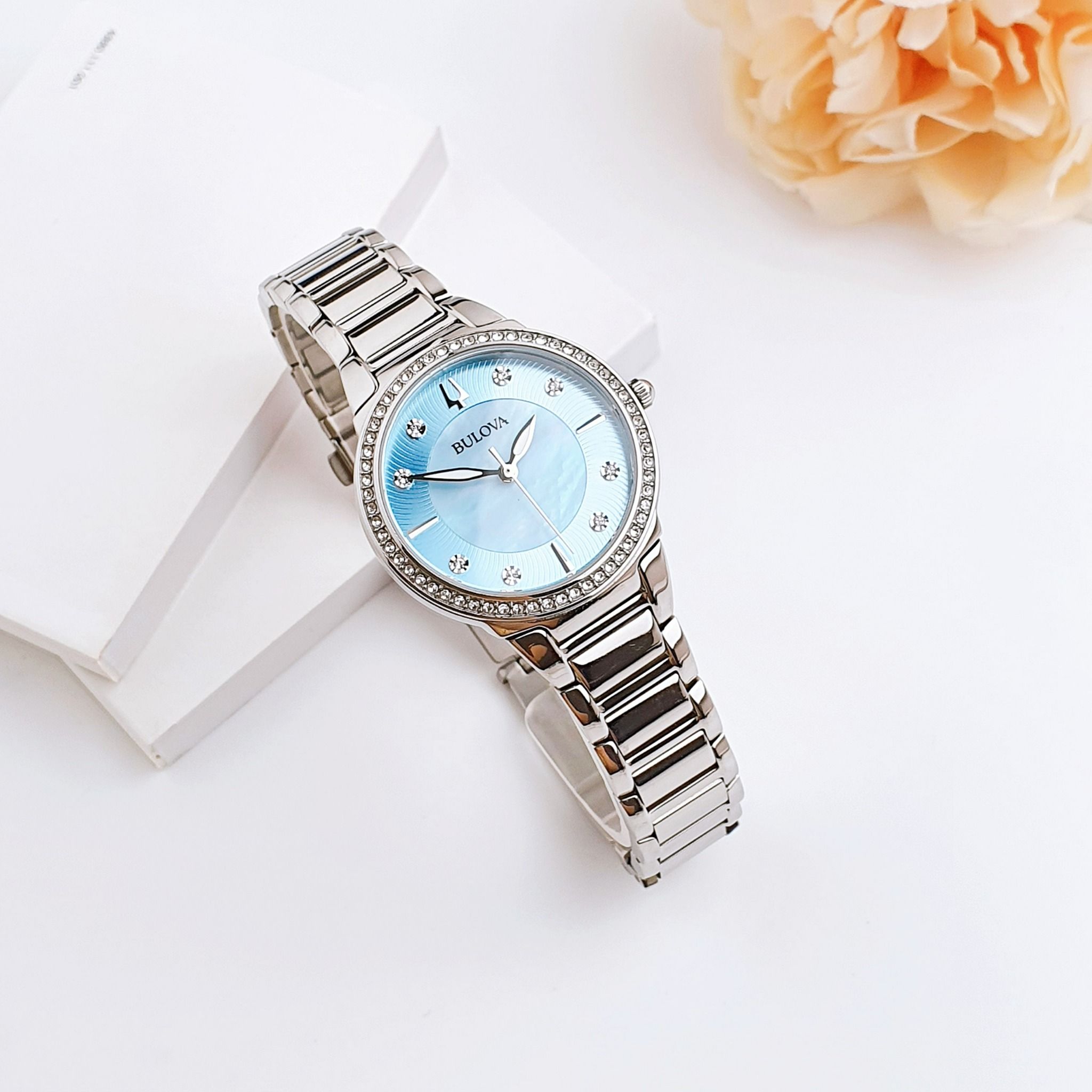 Bulova Quartz 96L288 - Đồng Hồ Nữ – PhongWatch