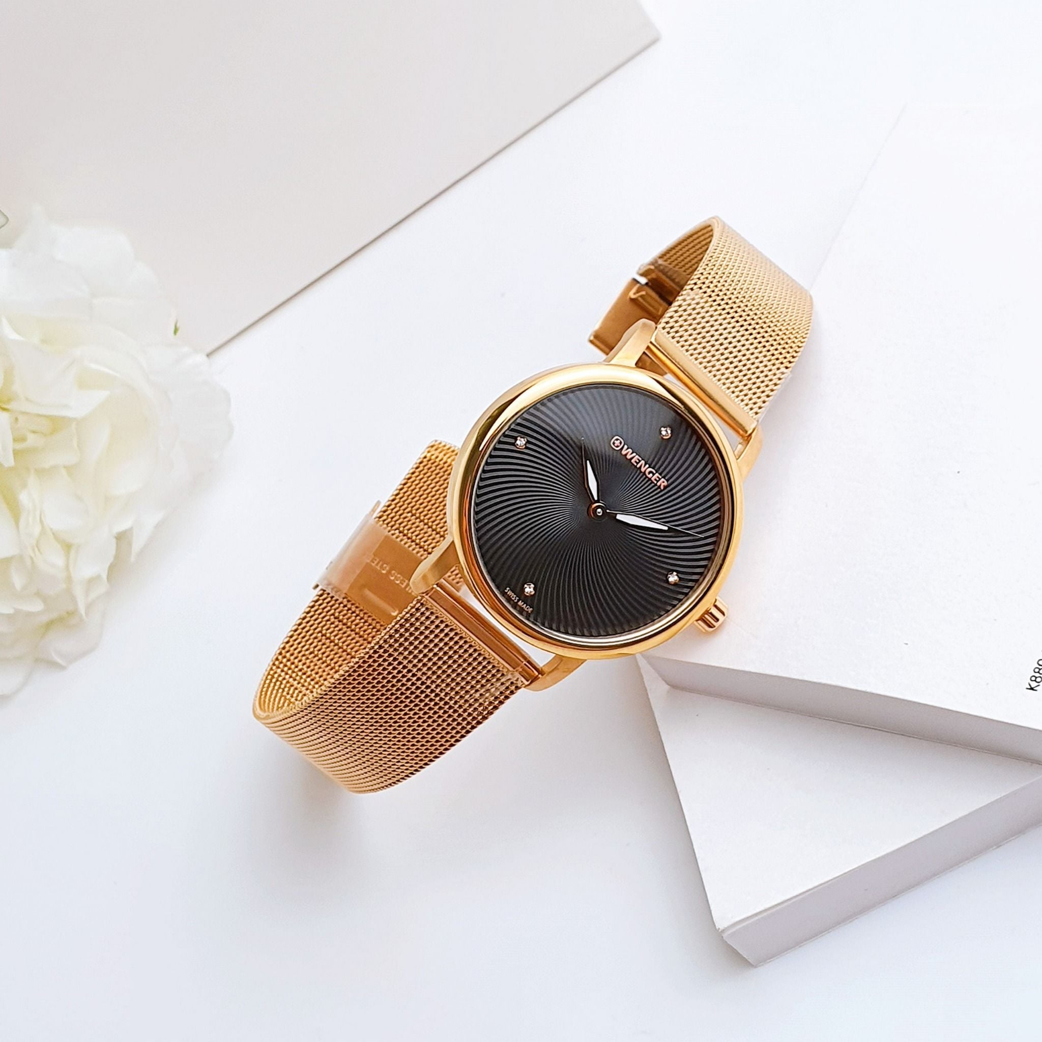 Wenger Quartz 01.1721.102 Urban Donnissima Swiss Made Watch Yellow Me – PhongWatch