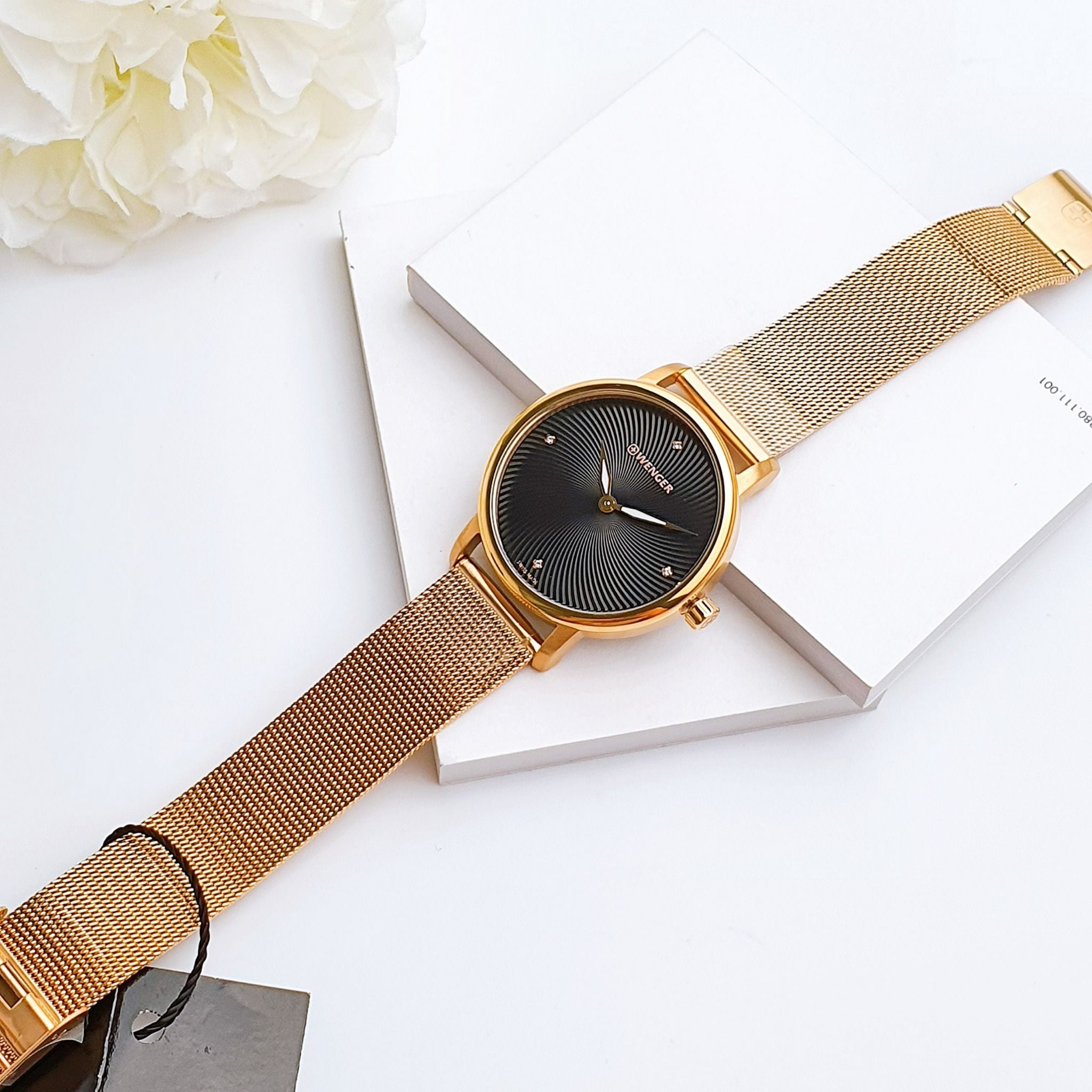 Wenger Quartz 01.1721.102 Urban Donnissima Swiss Made Watch Yellow Me – PhongWatch