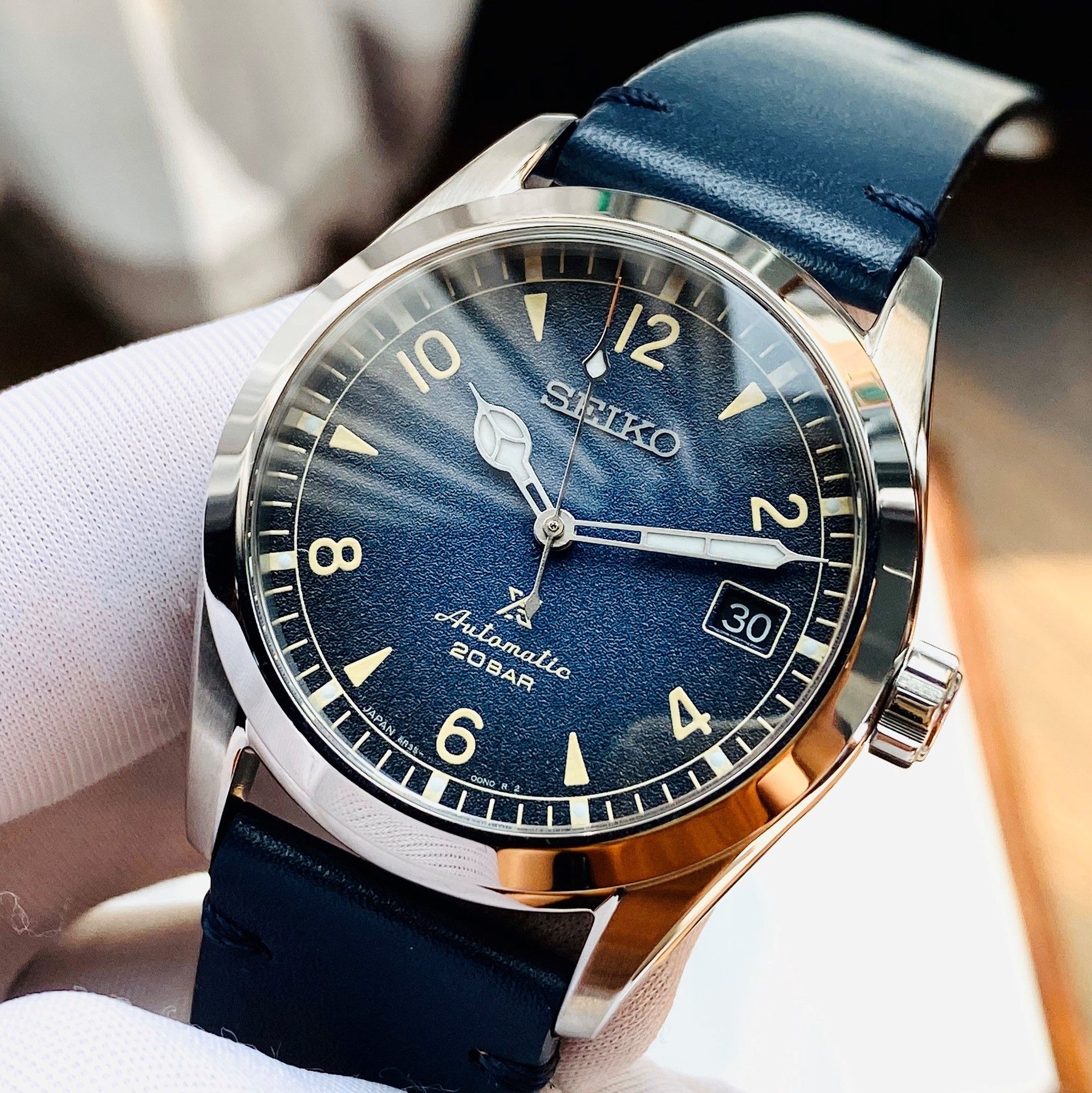 Seiko Automatic SPB157J1 Prospex Alpinist Blue Dial Watch - Đồng Hồ Na ...