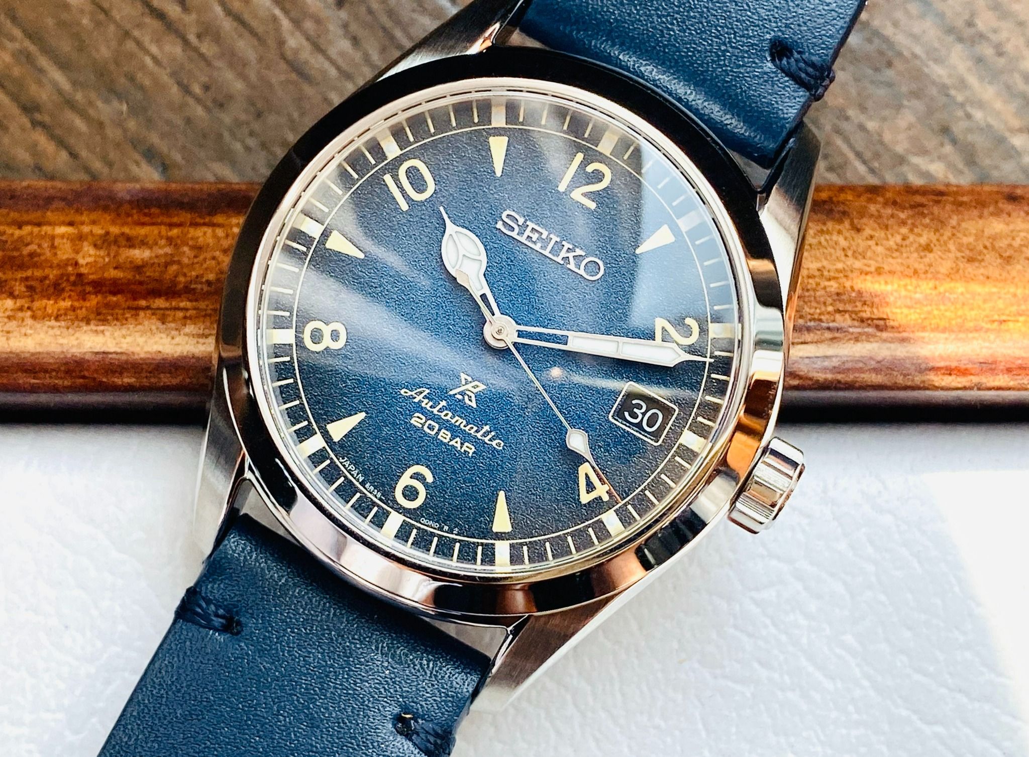 Seiko Automatic SPB157J1 Prospex Alpinist Blue Dial Watch - Đồng Hồ Na ...