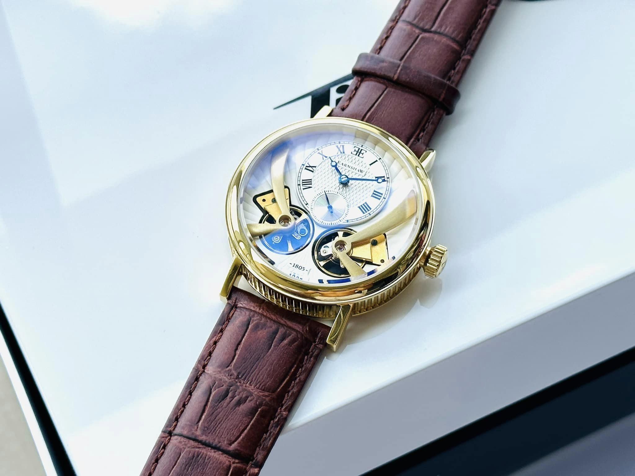 Thomas Earnshaw Automatic ES-8059-02 Beaufort Anatolia - Đồng Hồ Nam ...