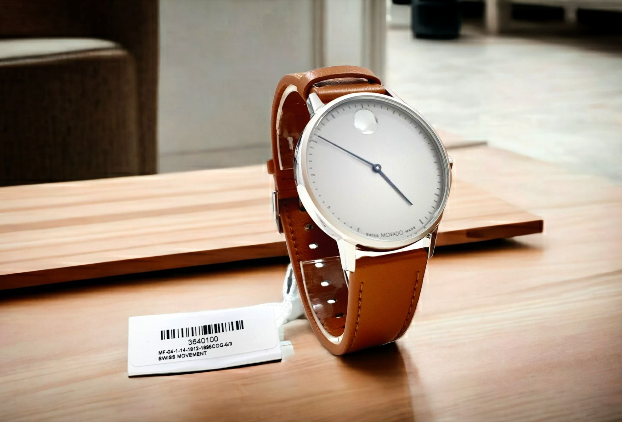 Movado Face Quartz 3640100 Watch 41mm - Đồng Hồ Nam – PhongWatch