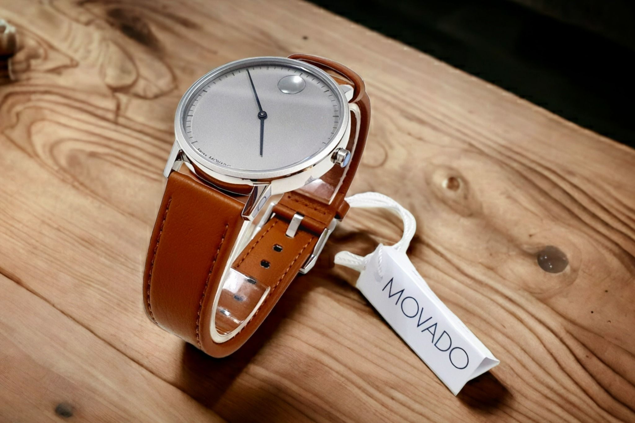 Movado Face Quartz 3640100 Watch 41mm - Đồng Hồ Nam – PhongWatch