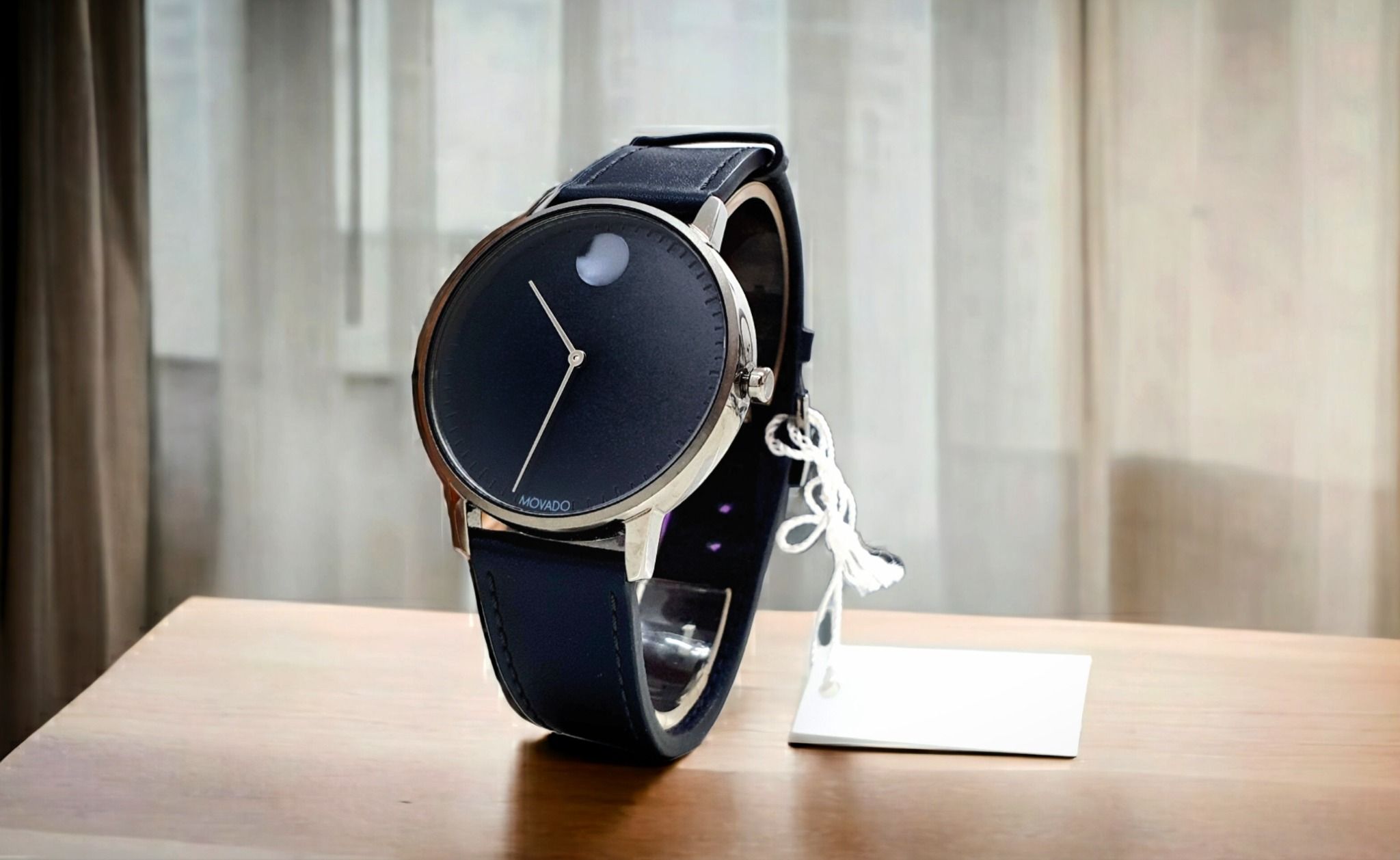 Movado Face Quartz 3640004 Grey Ion-Plated Watch - Đồng Hồ Nam – PhongWatch