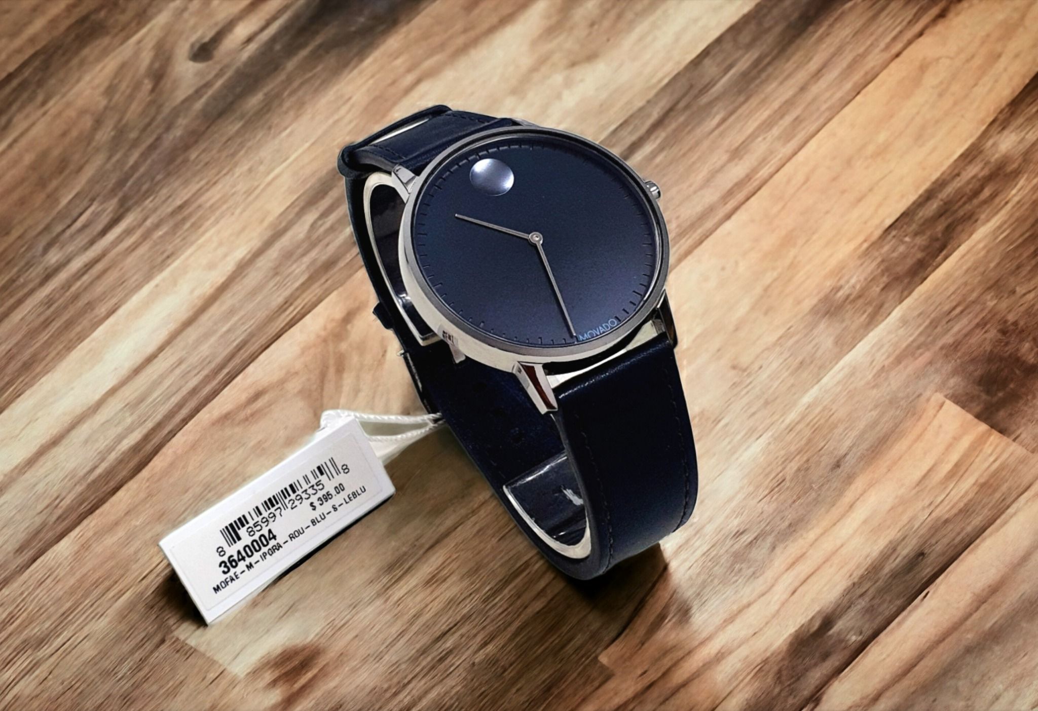 Movado Face Quartz 3640004 Grey Ion-Plated Watch - Đồng Hồ Nam – PhongWatch