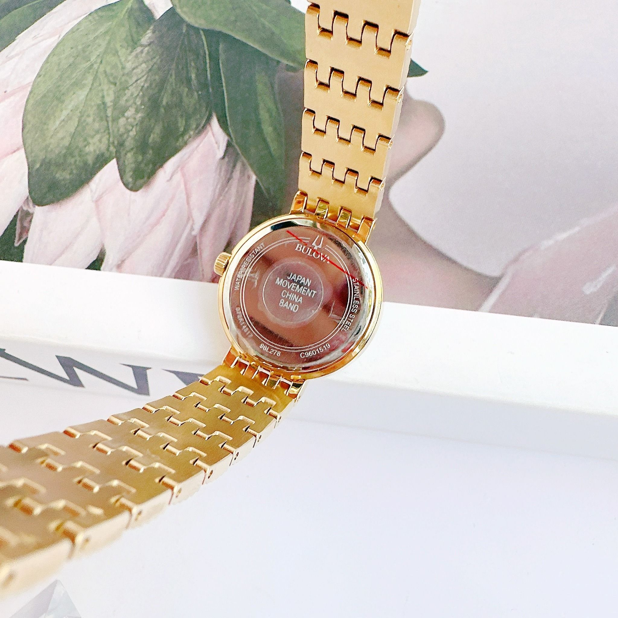 Bulova Quartz 98L278 Phantom Gold-Tone - Đồng Hồ Nữ – PhongWatch