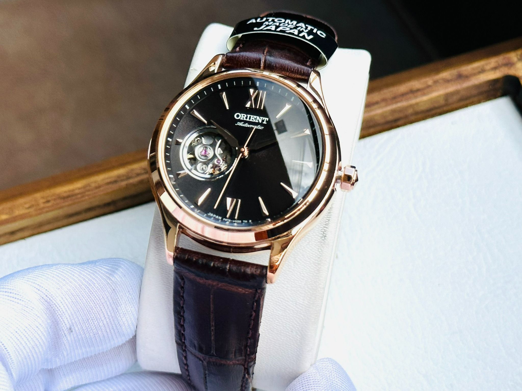 Orient Automatic FAG00001T0 ( Nam ) - RN-AG0727Y ( Nữ ) Open Heart ...