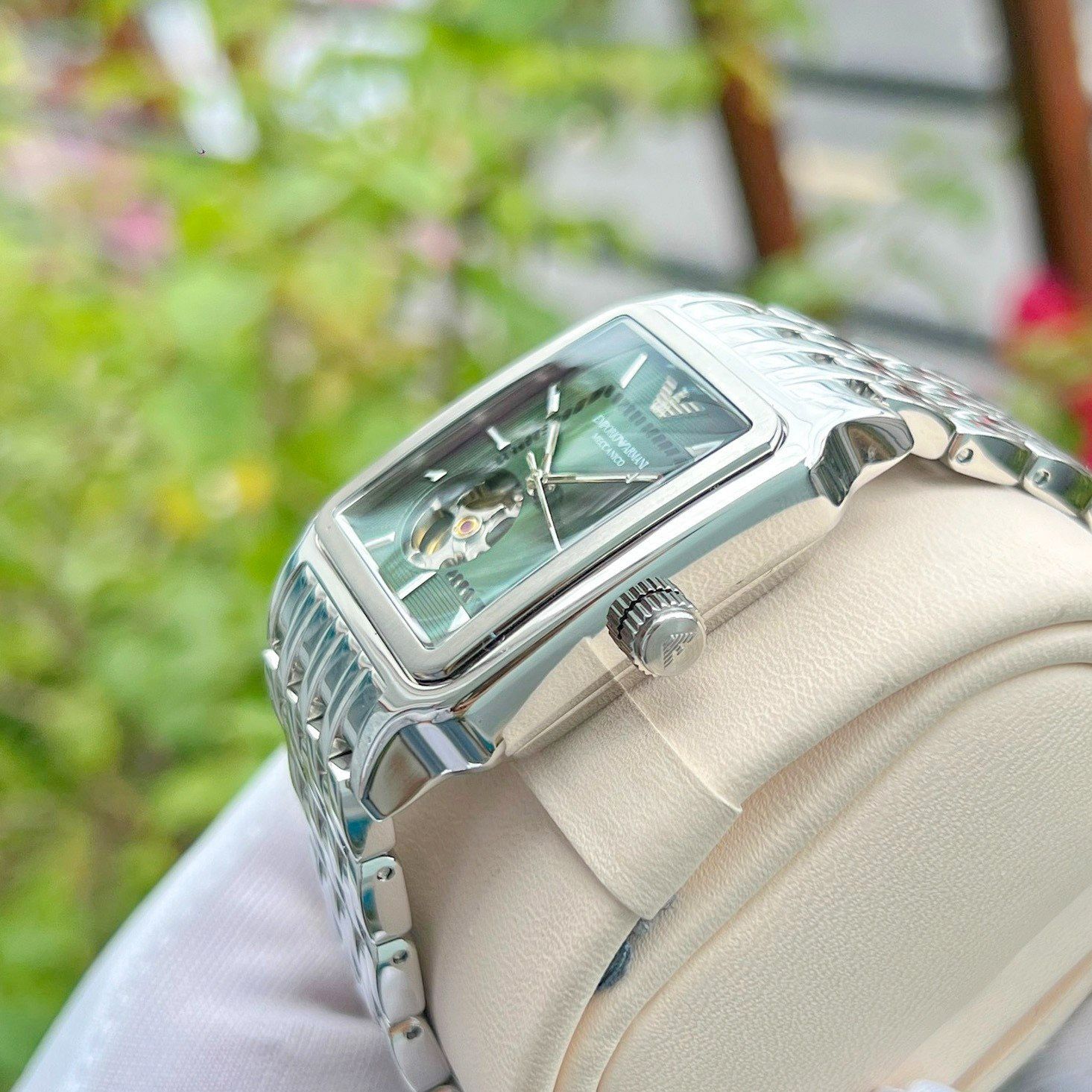 Emporio Armani Automatic Green Dial AR60067 - Đồng Hồ Nam – PhongWatch