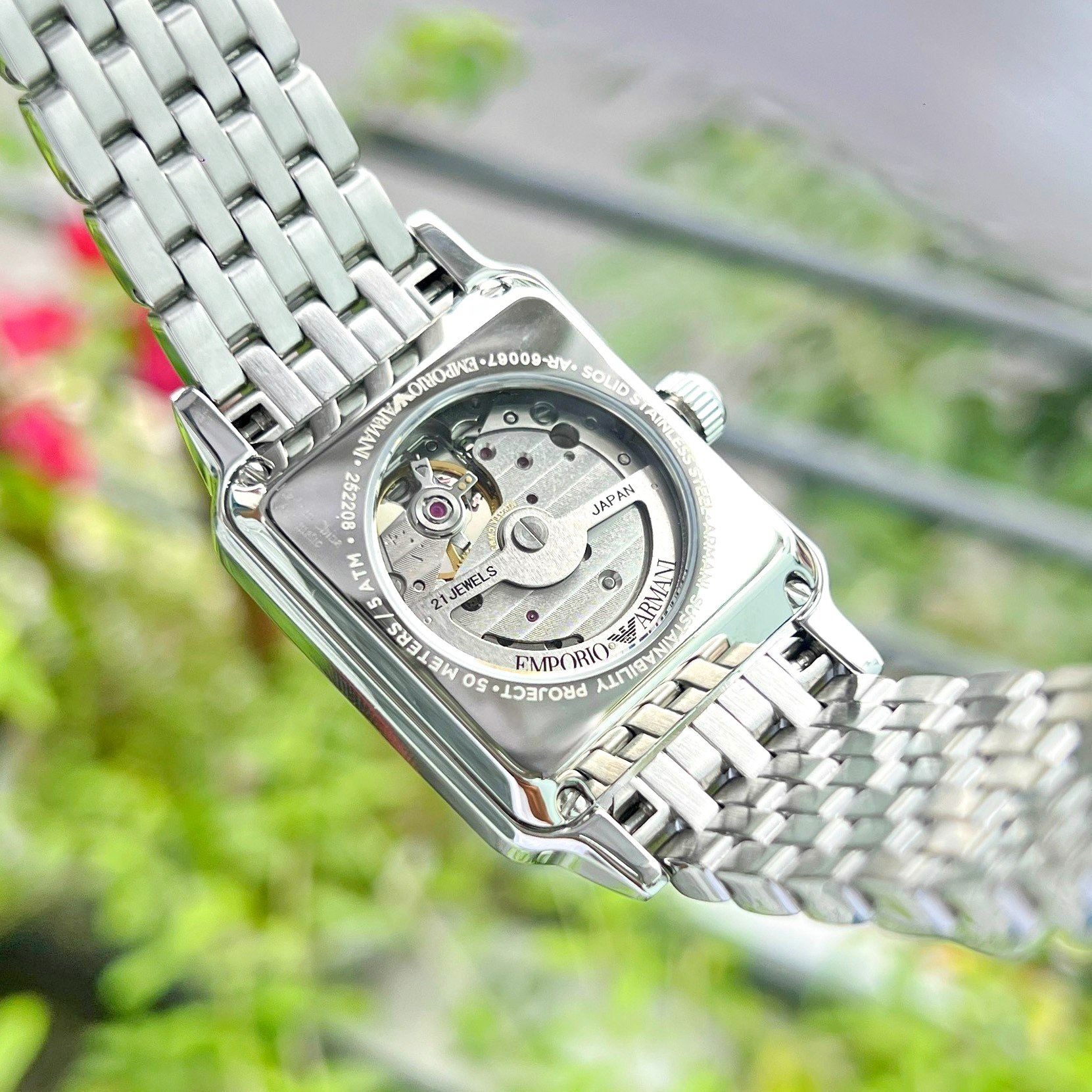 Emporio Armani Automatic Green Dial AR60067 - Đồng Hồ Nam – PhongWatch