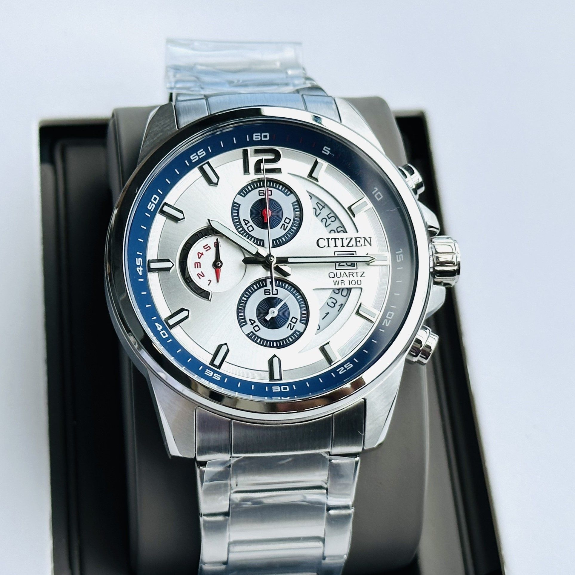 Citizen Quartz AN3690-56B Chronograph - AN369056B - Đồng Hồ Nam ...