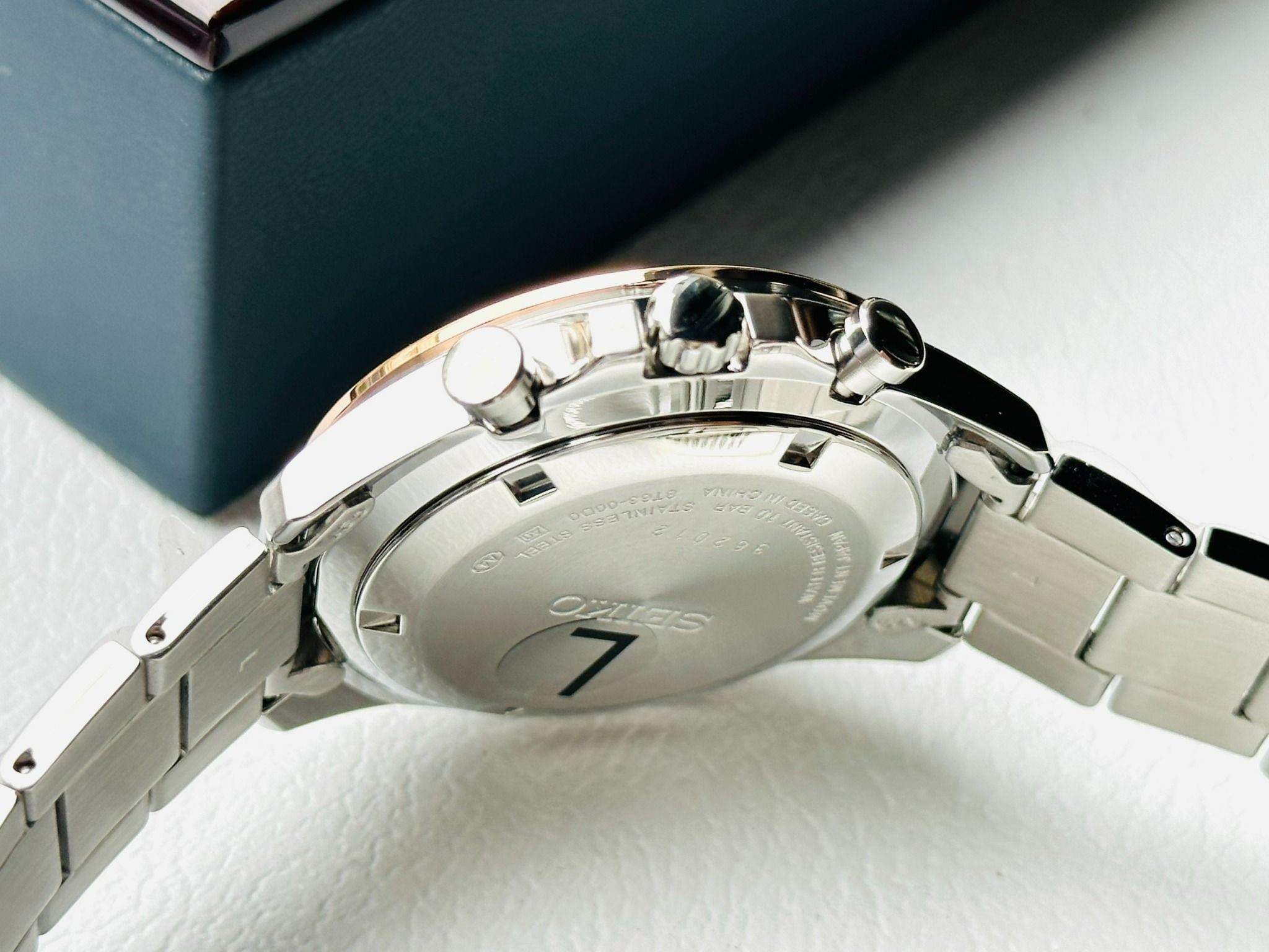 Seiko Quartz SBTR026 Spirit Chronograph - Đồng Hồ Nam - Chính Hãng ...