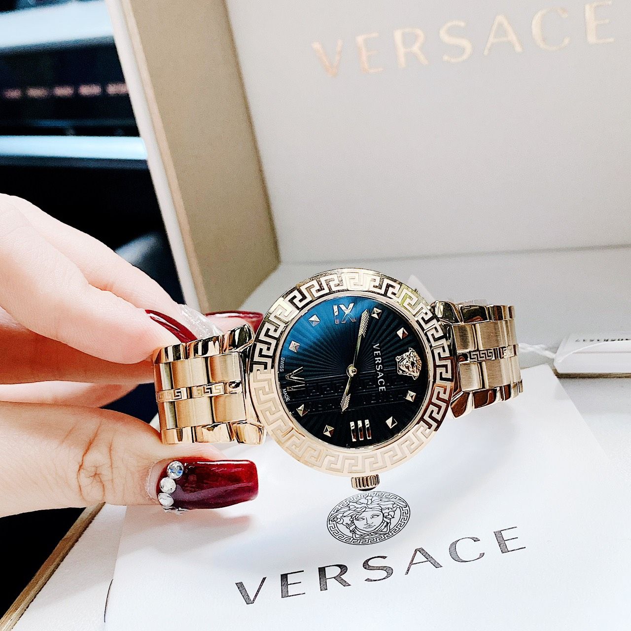 Versace Greca Icon Quartz VEZ600521 Watch - Đồng Hồ Nữ - Chính Hãng G ...