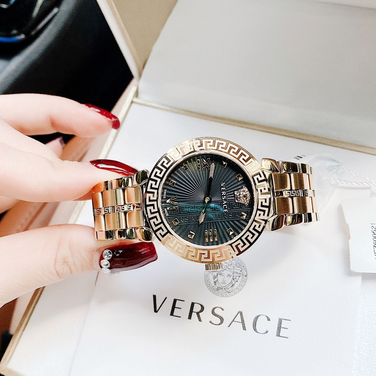 Versace Greca Icon Quartz VEZ600521 Watch - Đồng Hồ Nữ - Chính Hãng G ...