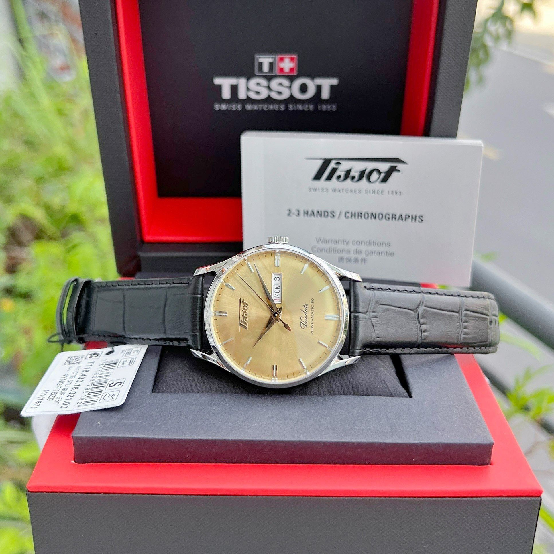 Tissot Heritage Visodate Powermatic 80 T118.430.16.021.00 – PhongWatch