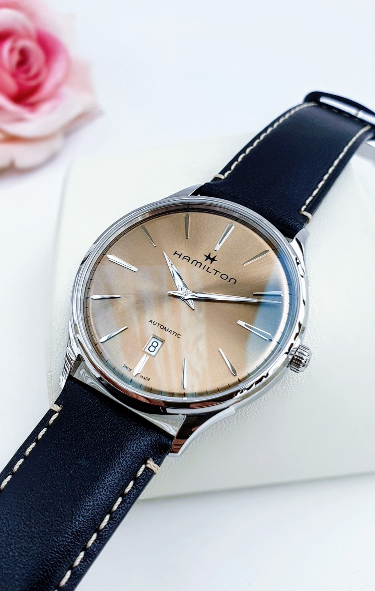 Hamilton Jazzmaster Automatic H38525721 Thinline 40mm - Đồng Hồ Nam ...