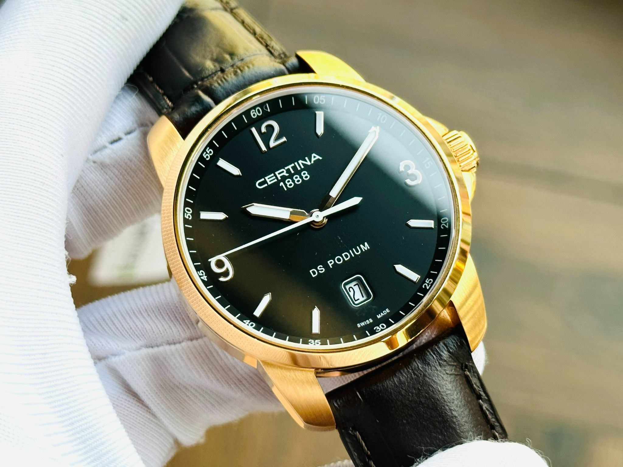Certina Quartz DS Podium C001.410.36.057.00 ( C0014103605700 ) 38mm ...