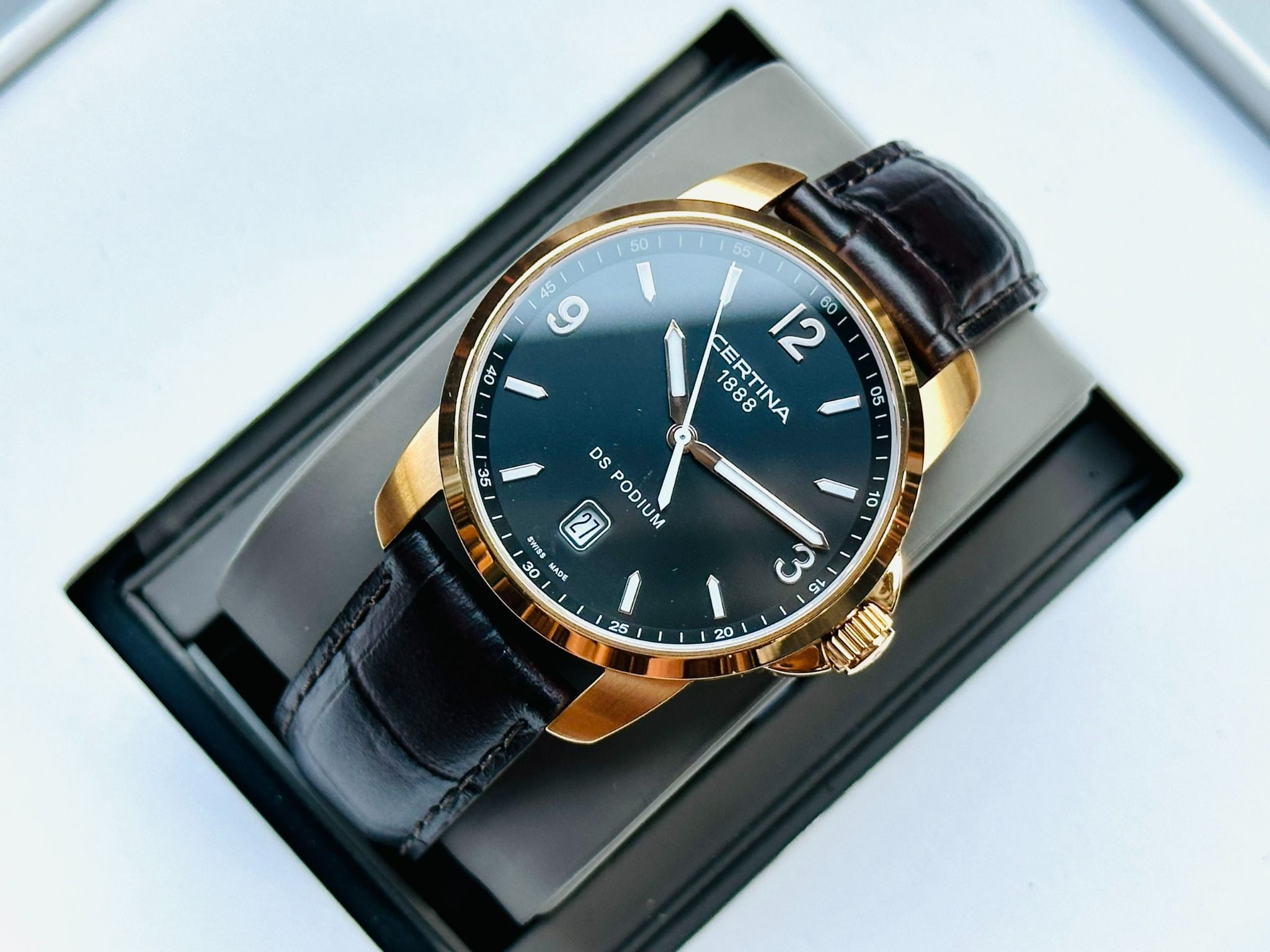 Certina Quartz DS Podium C001.410.36.057.00 ( C0014103605700 ) 38mm ...