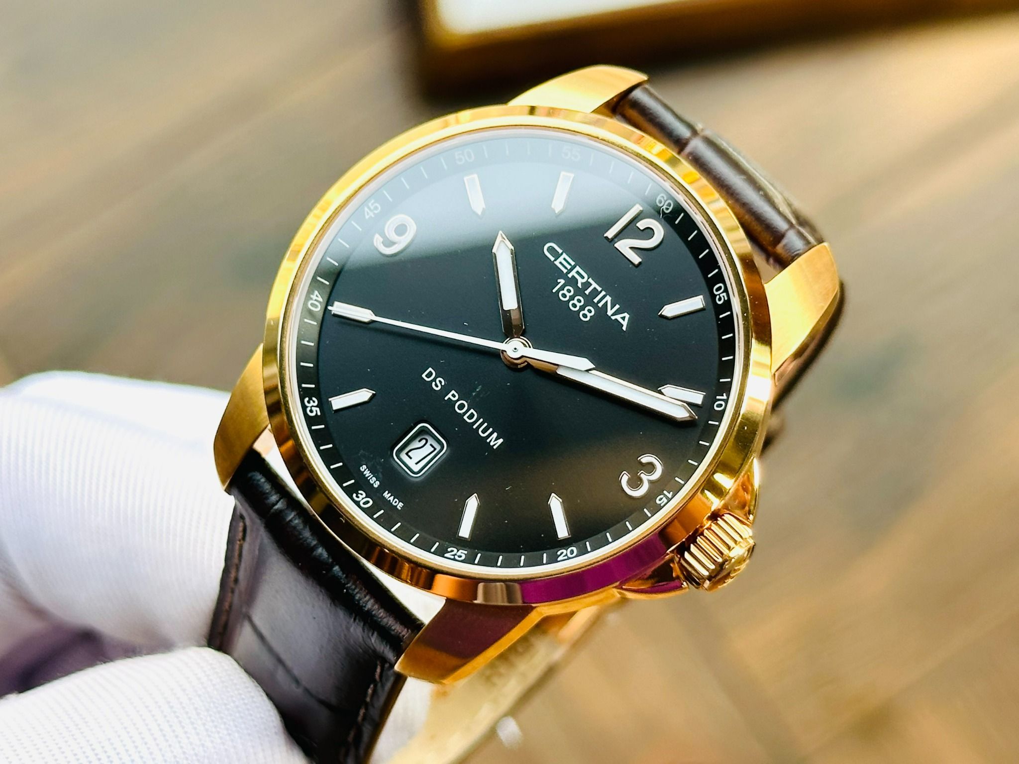 Certina Quartz DS Podium C001.410.36.057.00 ( C0014103605700 ) 38mm ...