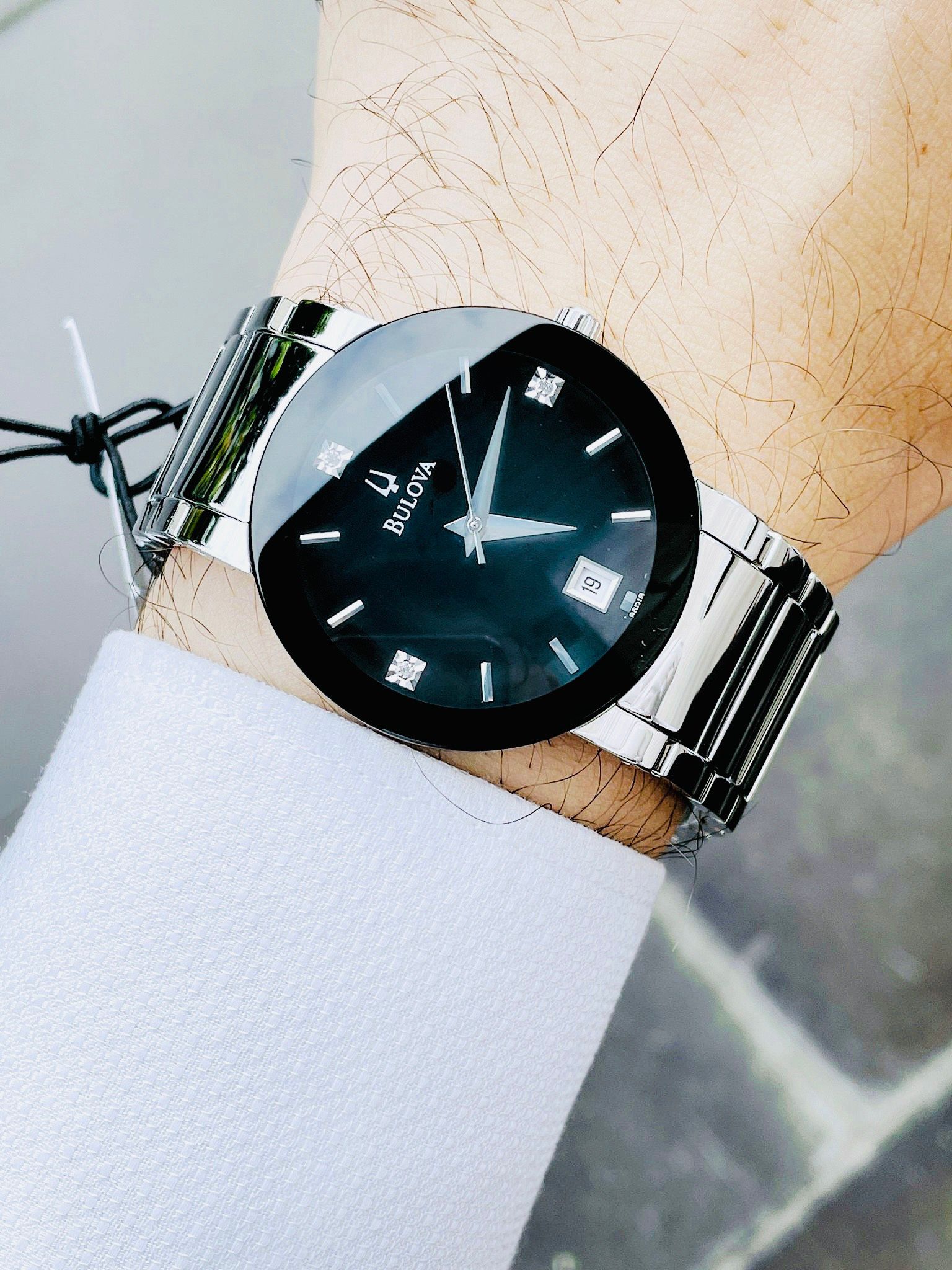 Bulova Quartz 96D18 Diamond - Đồng Hồ Nam - Chính Hãng Giá Tốt – PhongWatch