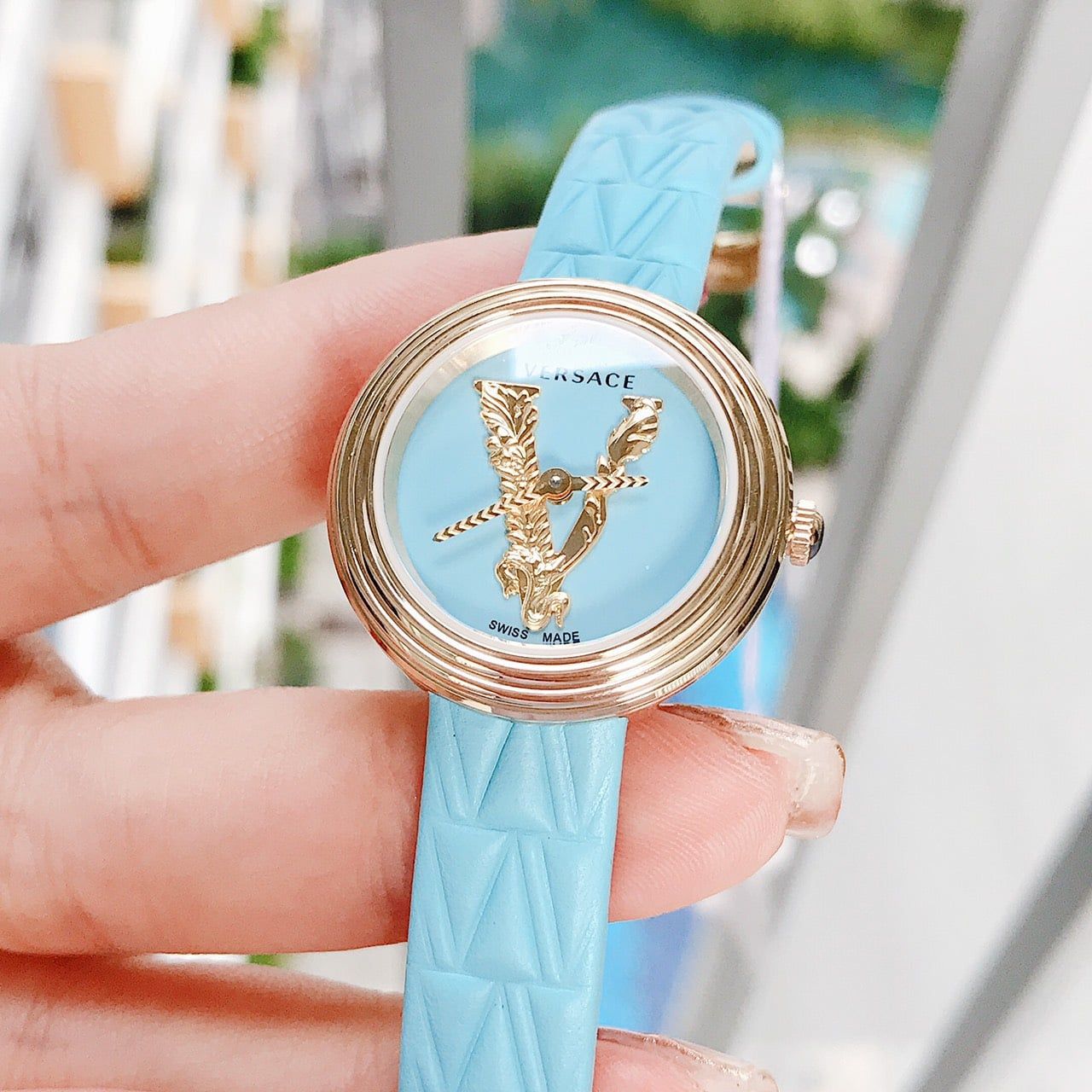 Versace Quartz VET301121 Virtus Mini Duo Light 28mm - Đồng Hồ Nữ ...