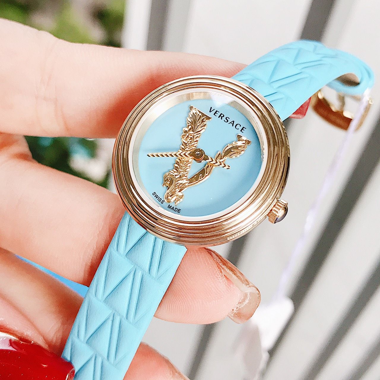 Versace Quartz VET301121 Virtus Mini Duo Light 28mm - Đồng Hồ Nữ ...