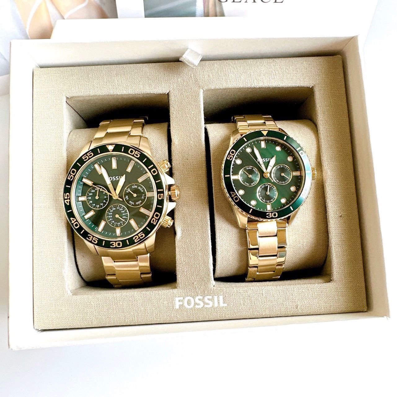 Fossil Quartz BQ2754SET - Đồng Hồ Cặp - Chính Hãng Giá Tốt – PhongWatch