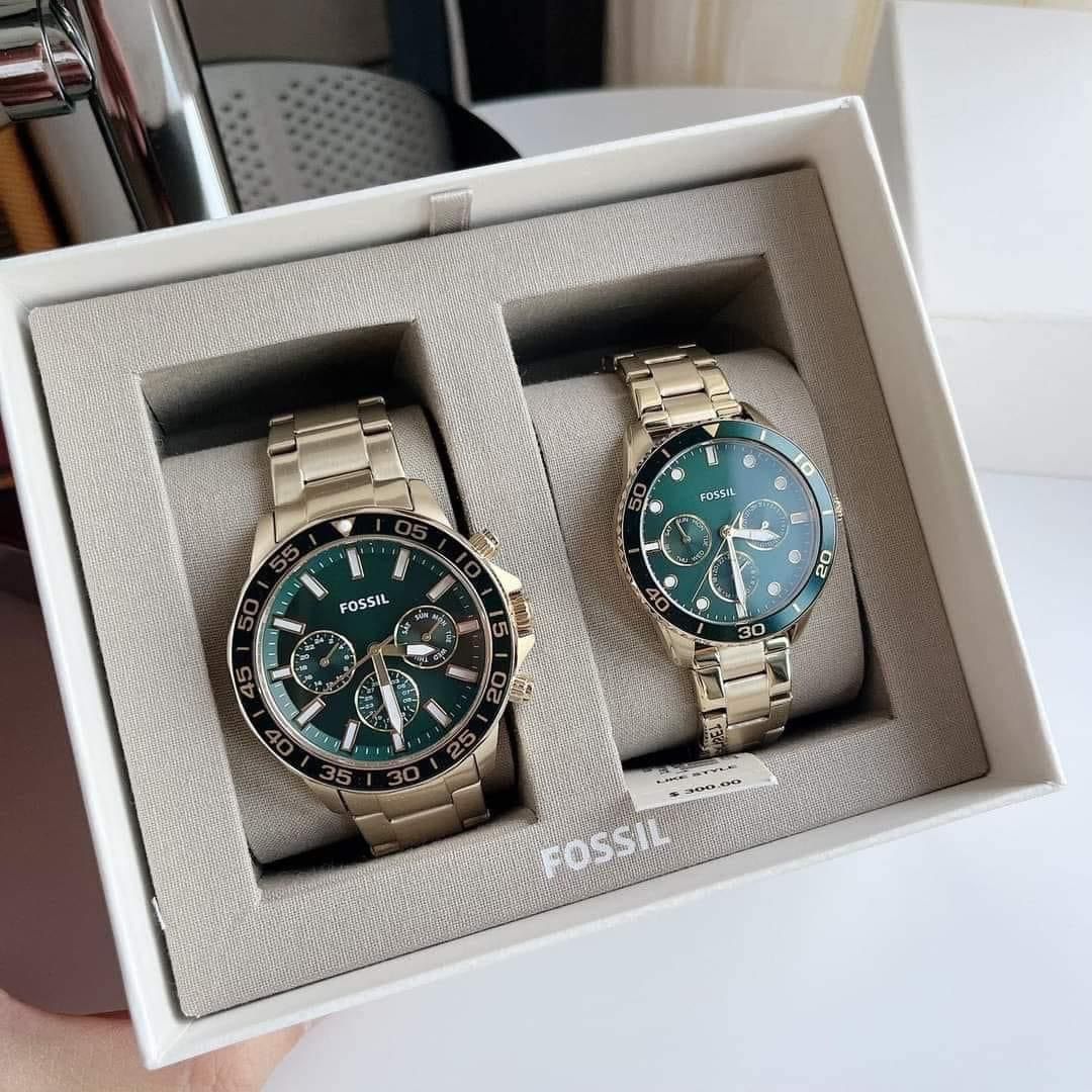 Fossil Quartz BQ2754SET - Đồng Hồ Cặp - Chính Hãng Giá Tốt – PhongWatch