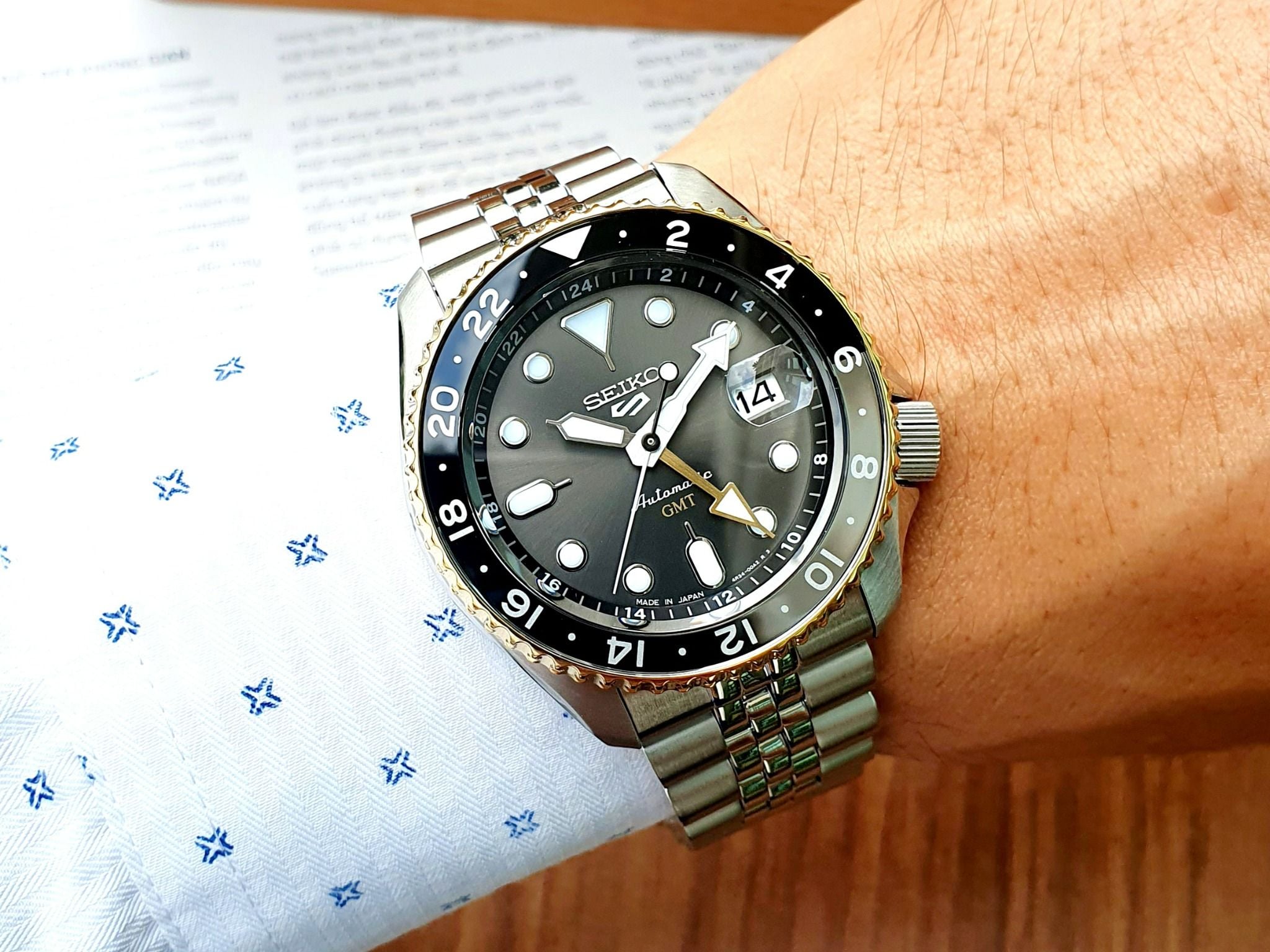 Seiko Sport Automatic GMT SSK021J1- Đồng Hồ Nam – PhongWatch