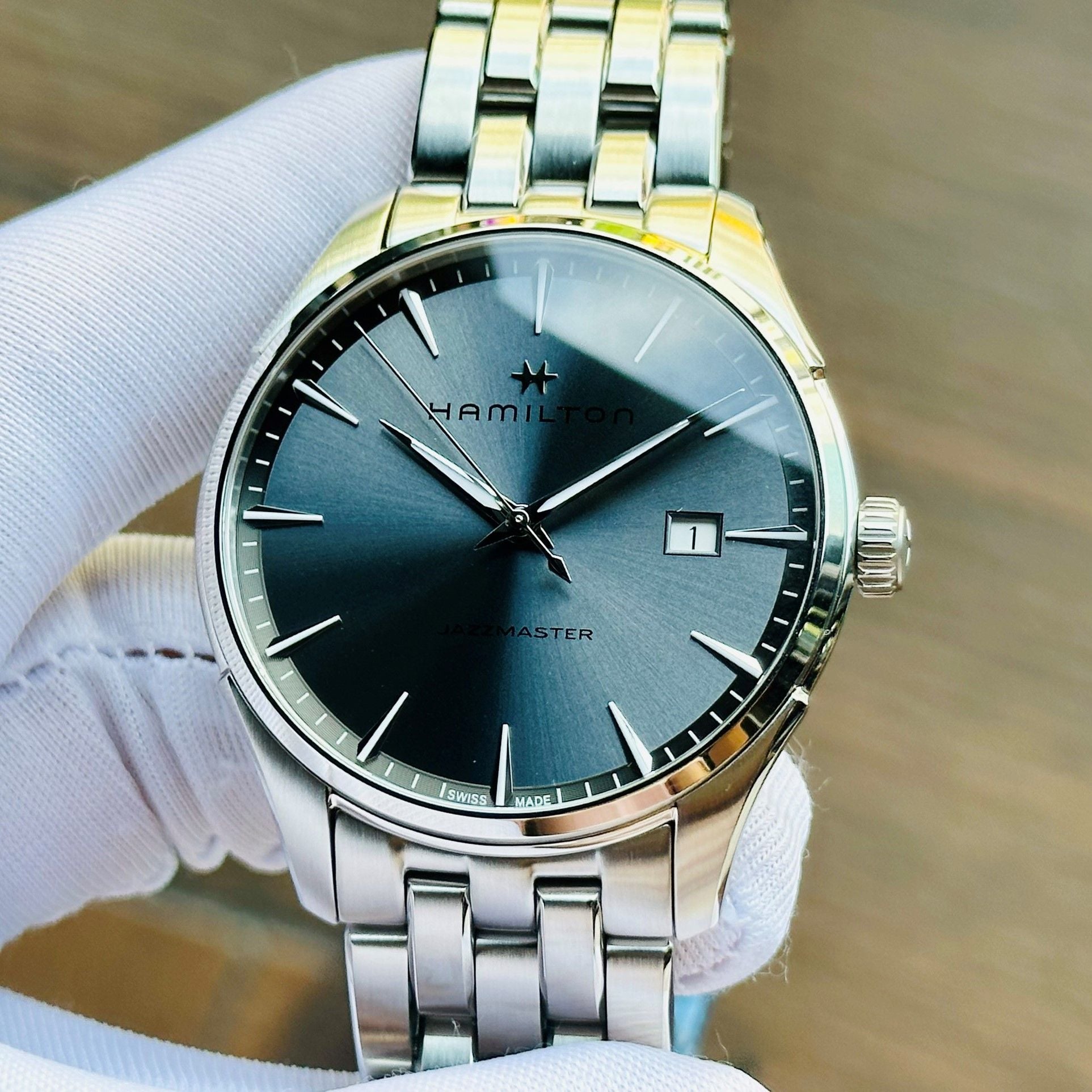 Hamilton Quartz H32451142 Jazzmaster Thinline - Đồng Hồ Nam – PhongWatch