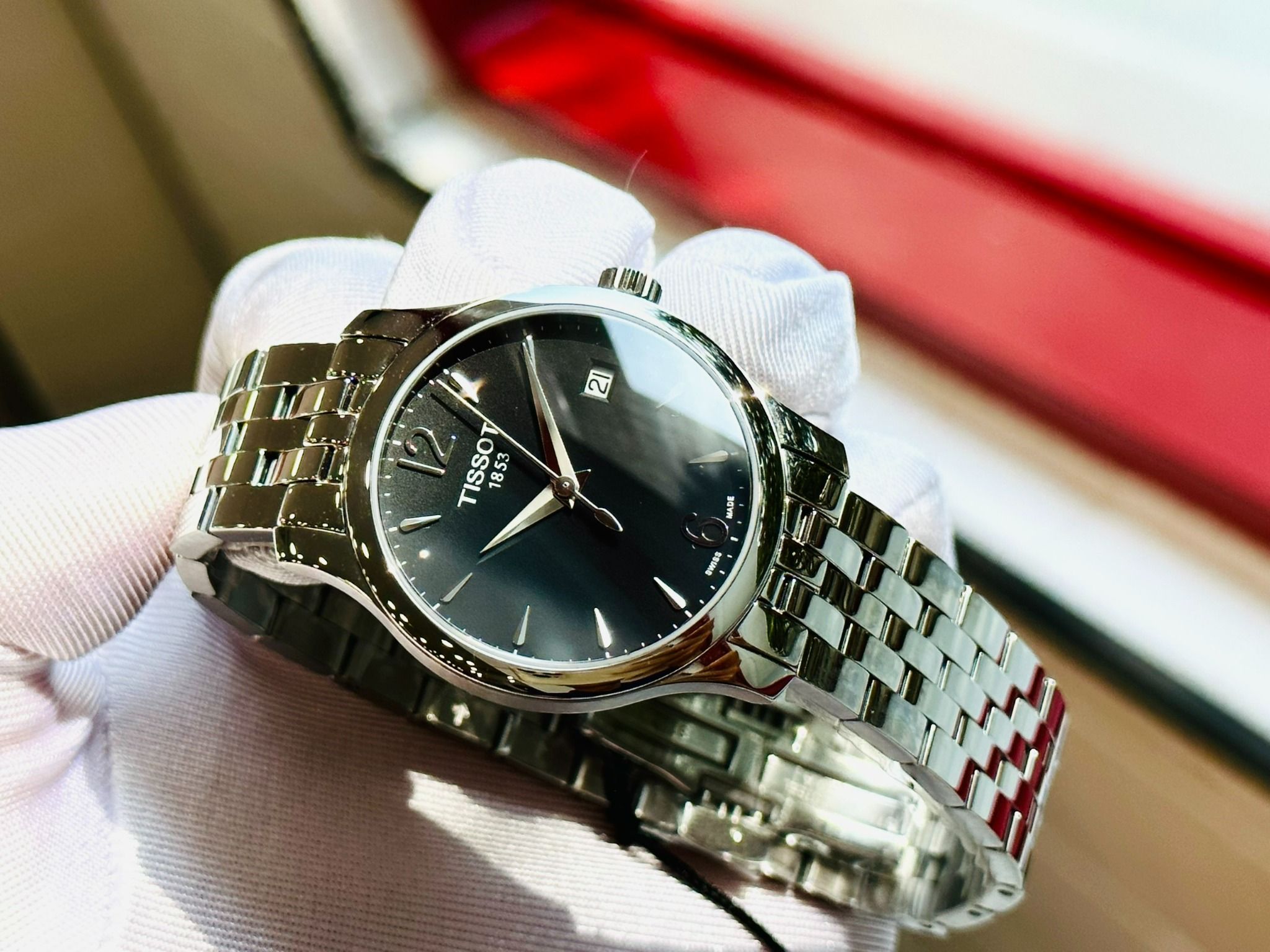 Tissot Automatic T060.407.11.051.00 ( Nam ) - T063.210.11.057.00 ( Nữ ...