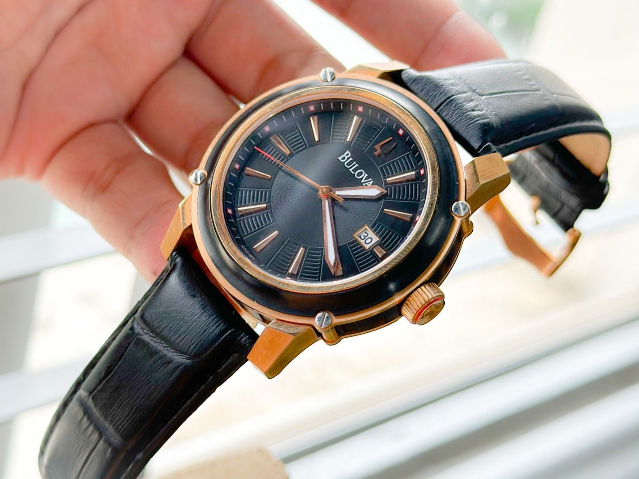 Bulova Quartz 98B161 Date Indicator - Đồng Hồ Nam – PhongWatch