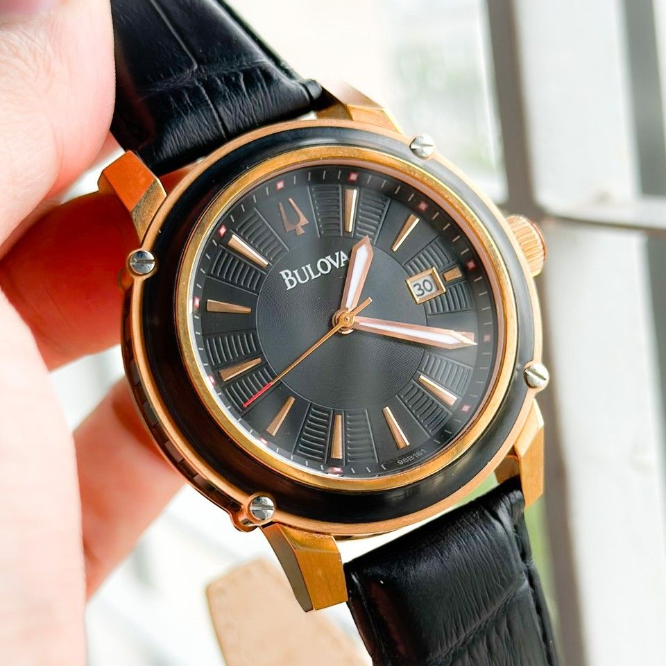 Bulova Quartz 98B161 Date Indicator - Đồng Hồ Nam – PhongWatch