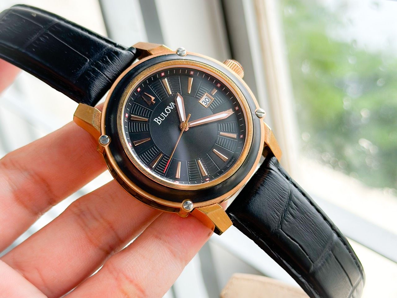 Bulova Quartz 98B161 Date Indicator - Đồng Hồ Nam – PhongWatch