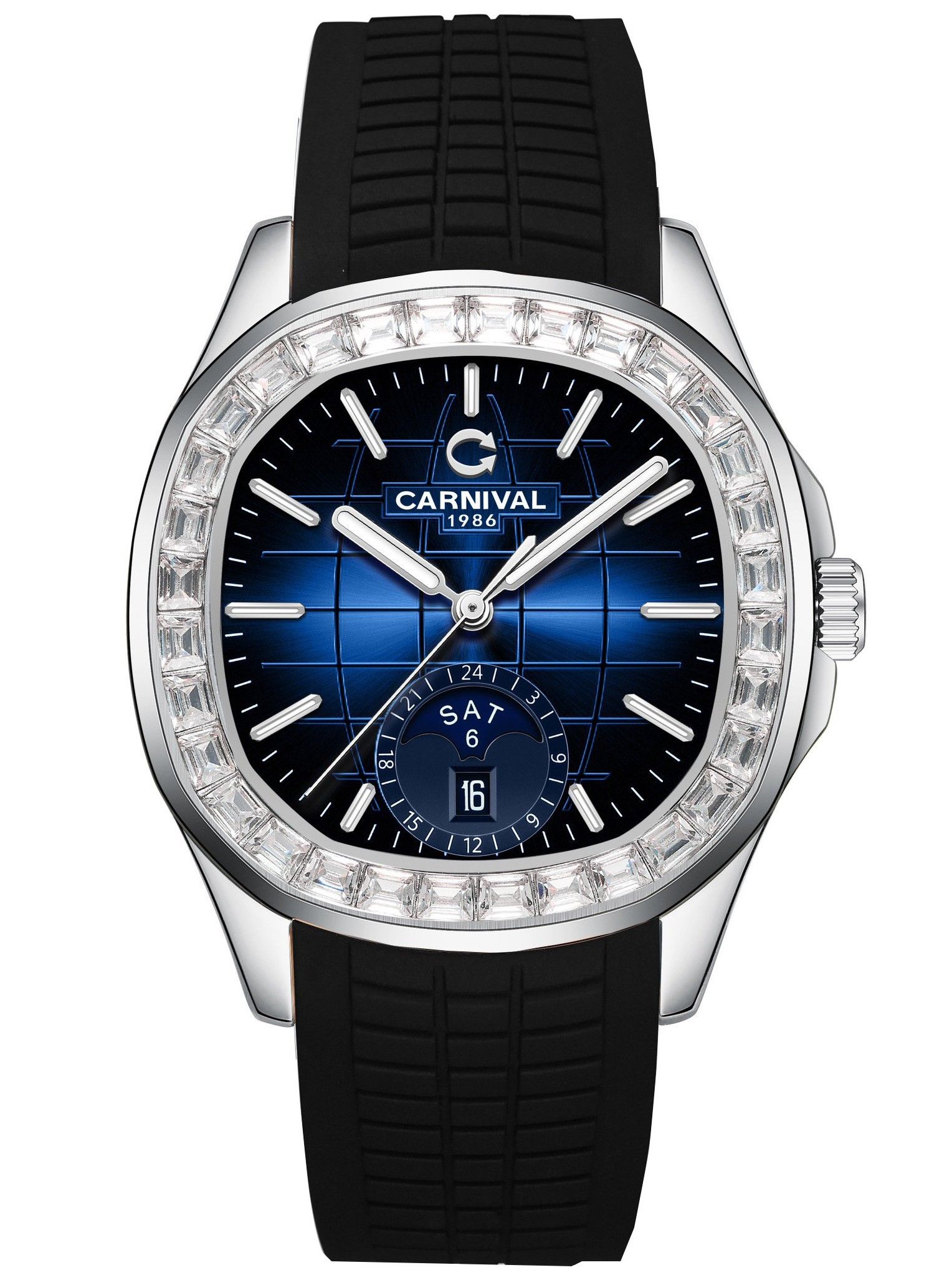 Carnival Aquanus 8113G2-VT-DCS-X ( 8113G2 ) - Đồng Hồ Nam – PhongWatch