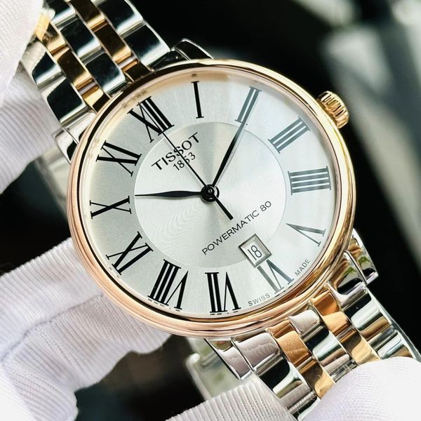 Tissot Automatic T122.407.22.033.00 Carson Premium Powermatic - Đồng ...