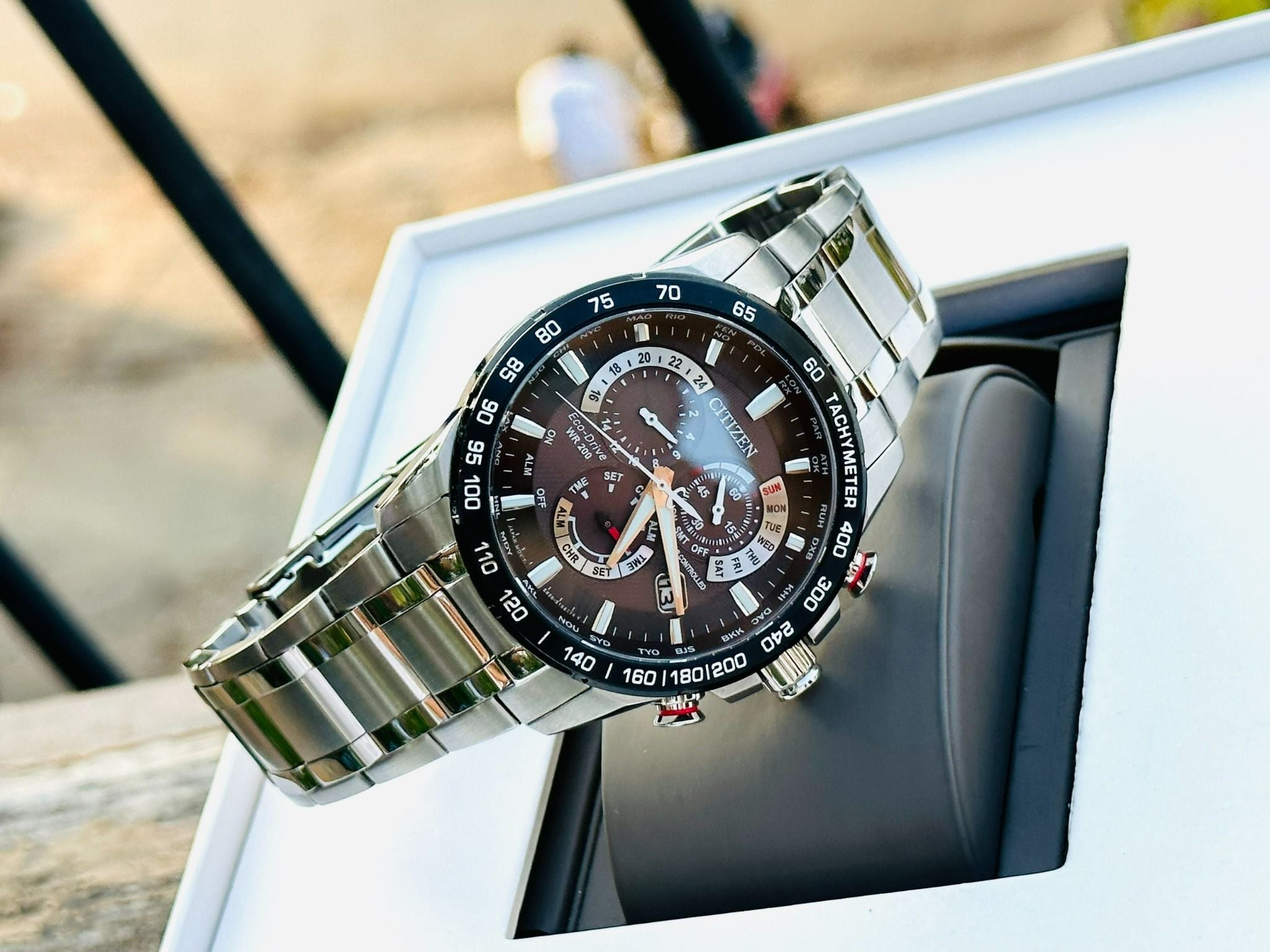 Citizen Eco-Drive CB5898-59E Perpetual Chrono - Đồng Hồ Nam – PhongWatch