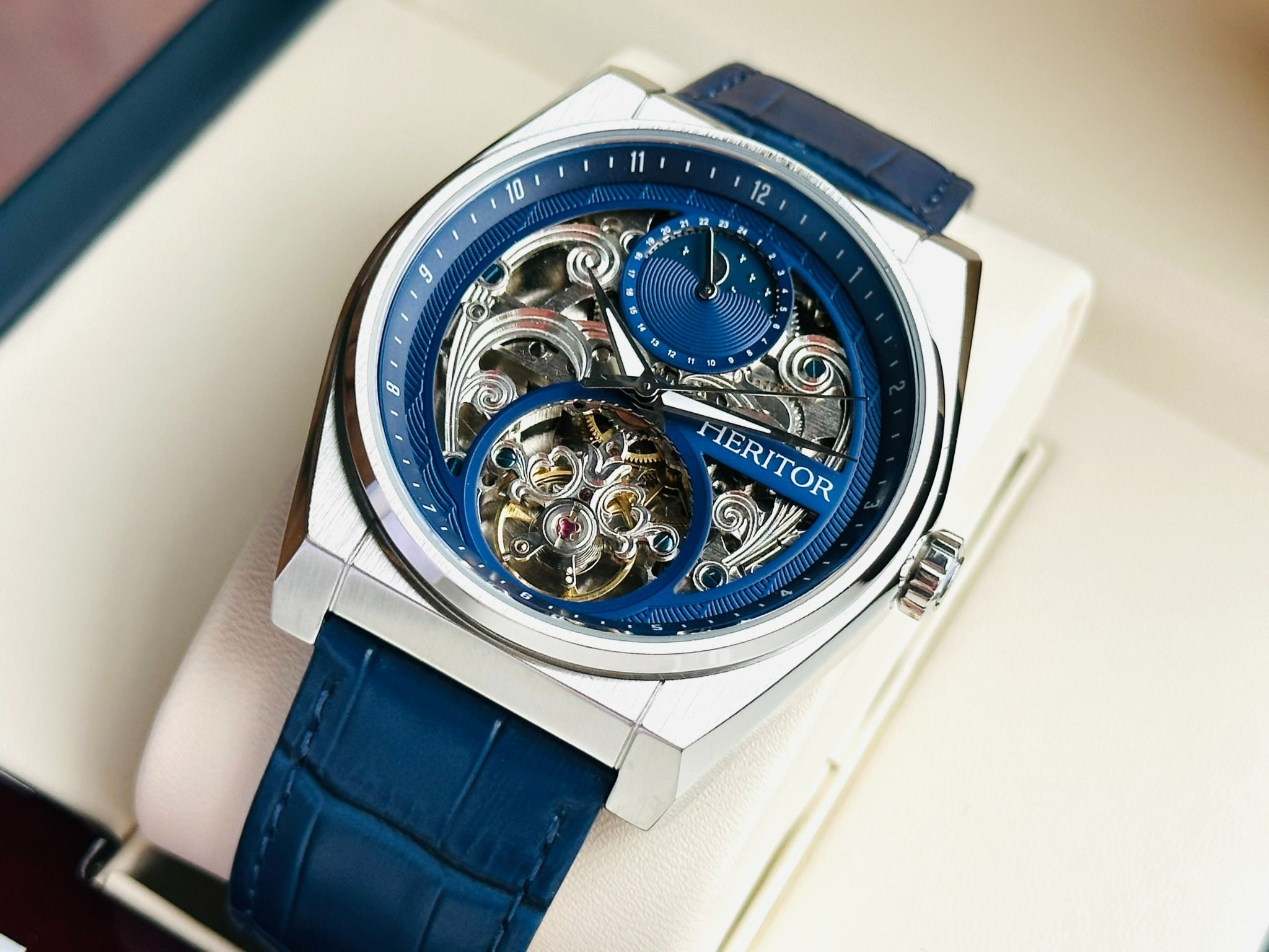 Heritor Daxton Automatic HERHS3003 - Đồng Hồ Nam – PhongWatch