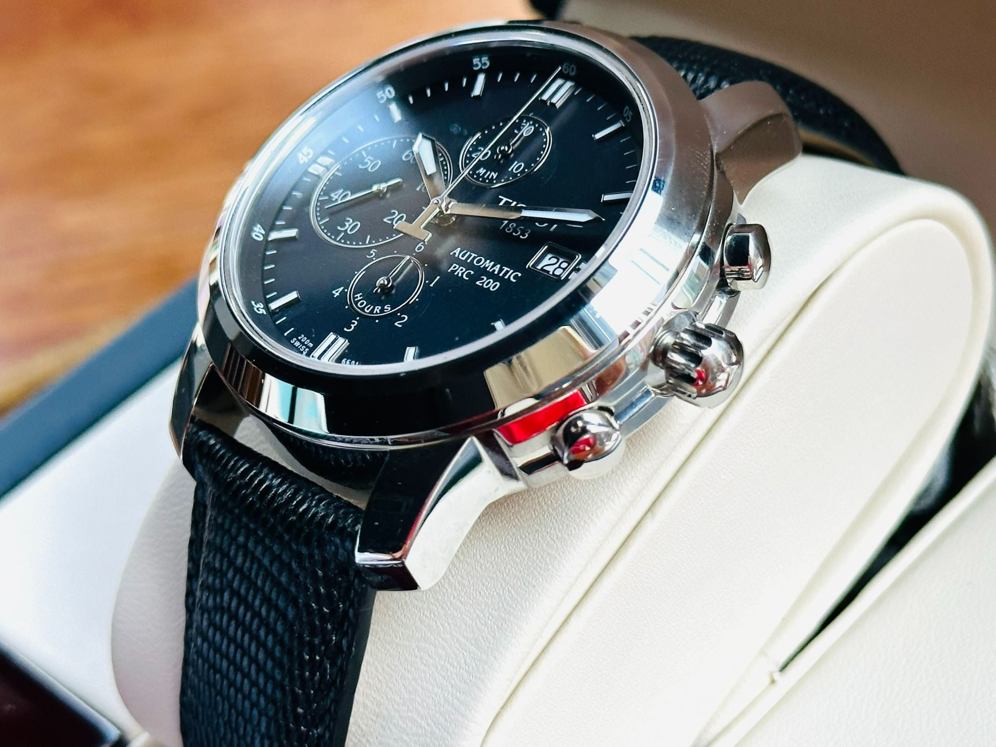 Tissot Automatic T014.427.16.121.00 PRC200 Chronograph Gent - Đồng Hồ ...