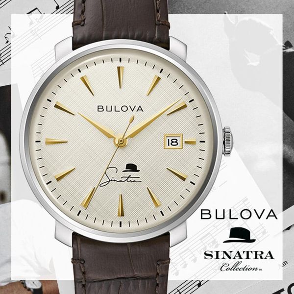 Bulova Automatic 96B359 Frank Sinatra - Đồng Hồ Nam – PhongWatch