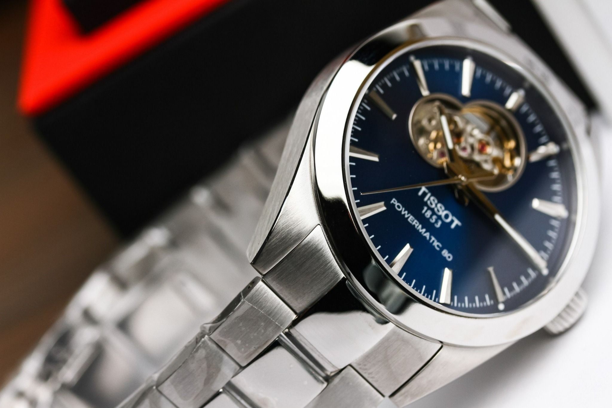 Tissot Automatic T127.407.11.041.02 Gentleman Powermatic 80 Open Heart – PhongWatch