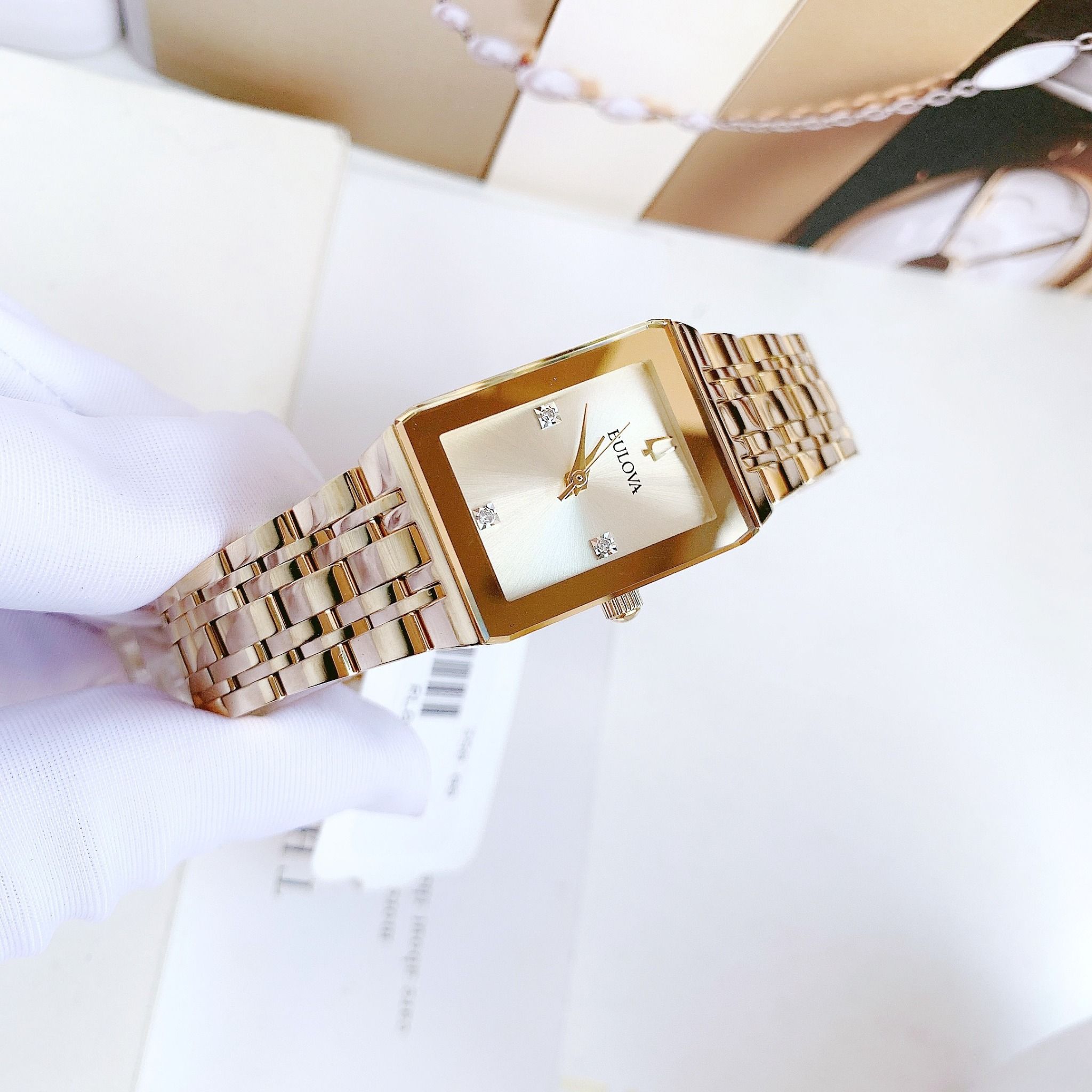 Bulova Quartz 97P140 Gasilica of Lady of Guadalupe - Đồng Hồ Nữ ...