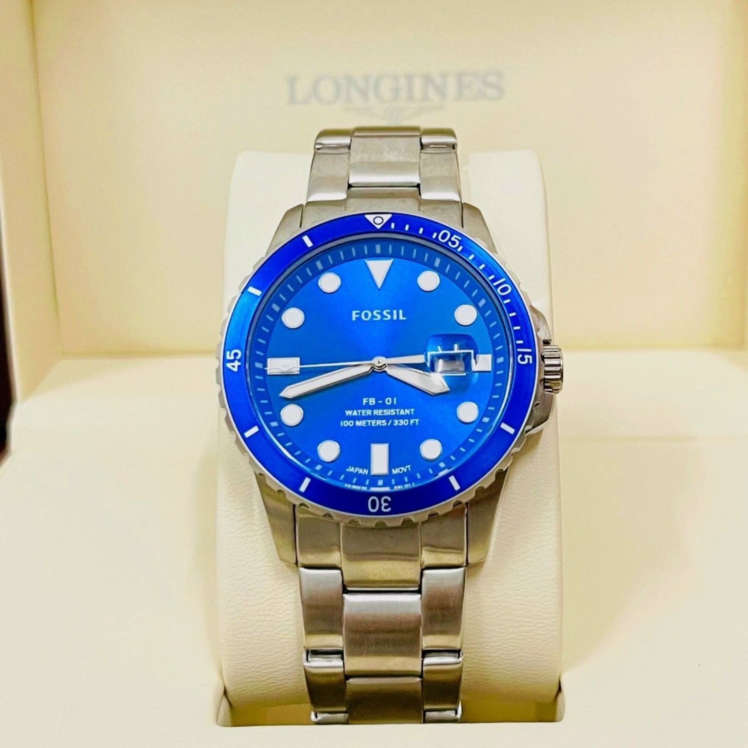 Fossil Quartz FS5669 Stainless Steel - Đồng Hồ Nam – PhongWatch