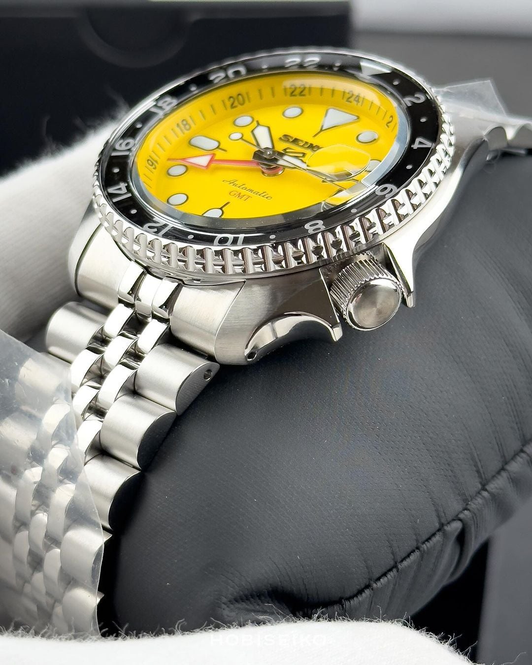 Seiko Automatic SSK017J1 SSK017 Sports Yellow GMT - Đồng Hồ Nam ...